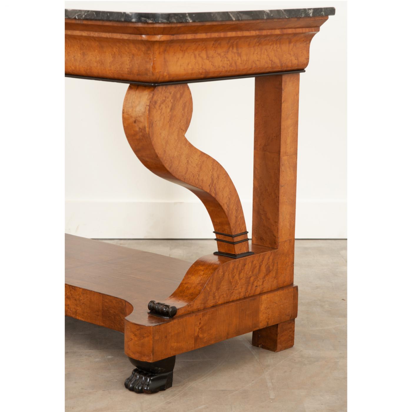 French Restoration Period Console