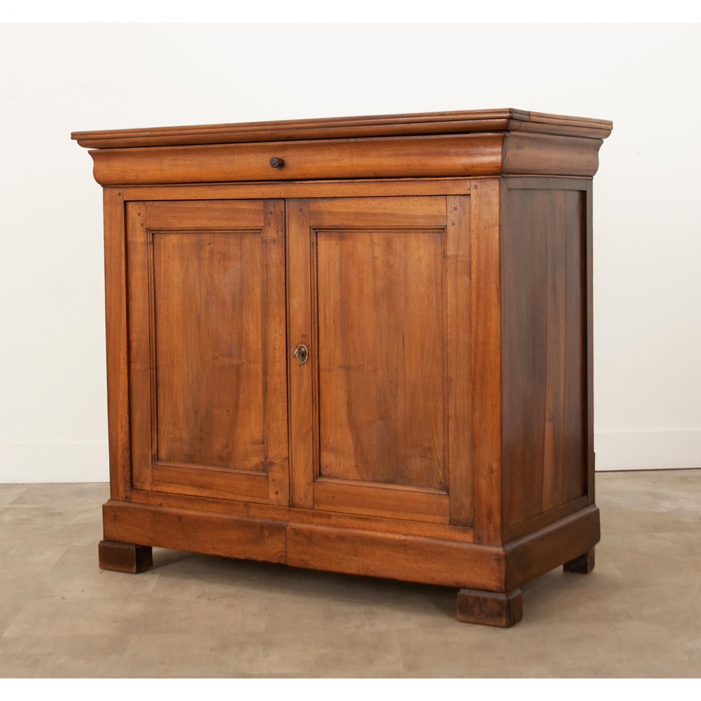 French Solid Walnut Louis Philippe Buffet