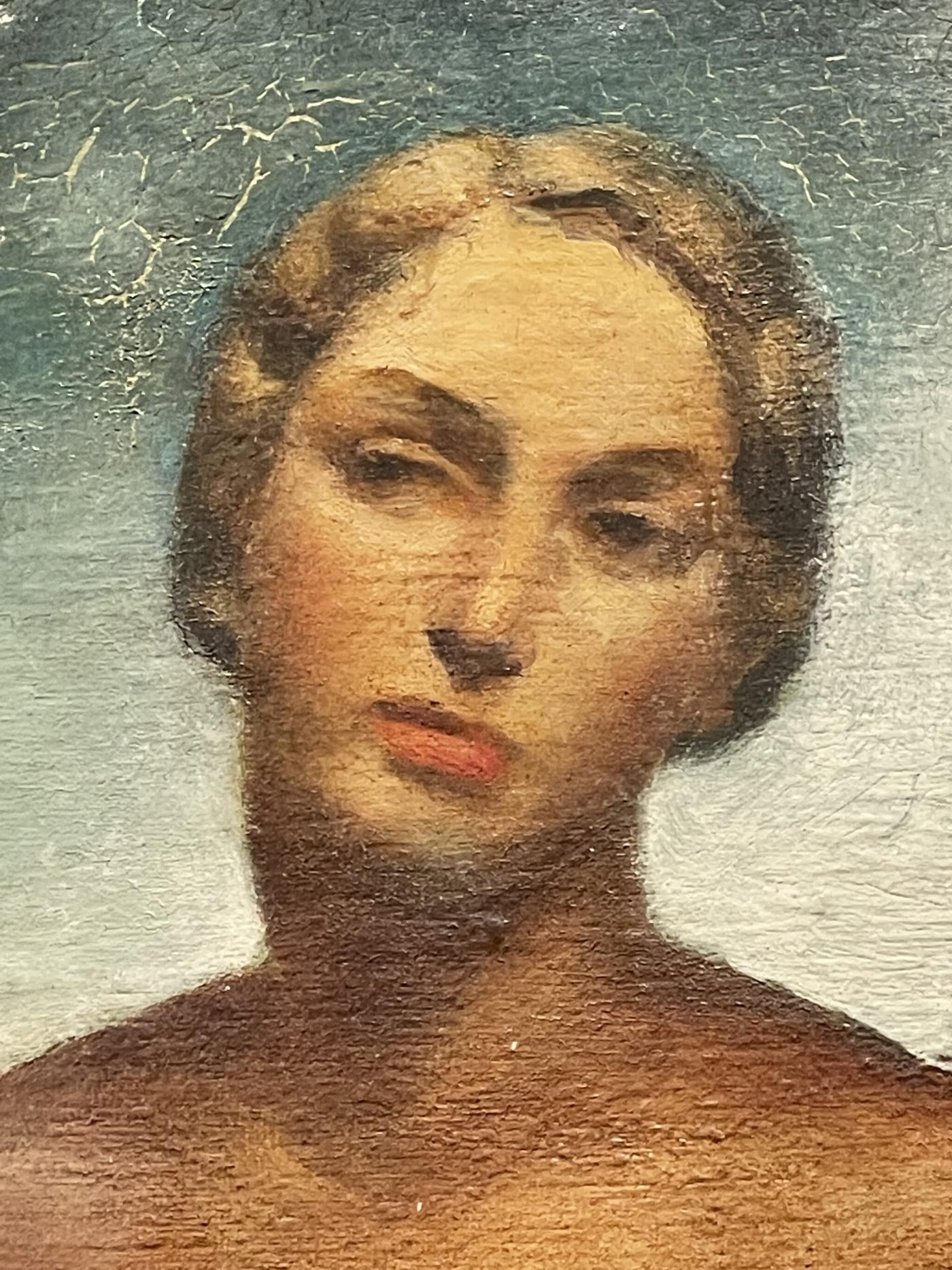 Gaetano Capone - "Nude on the See Side", Oil on Canvas by G. Capone ...