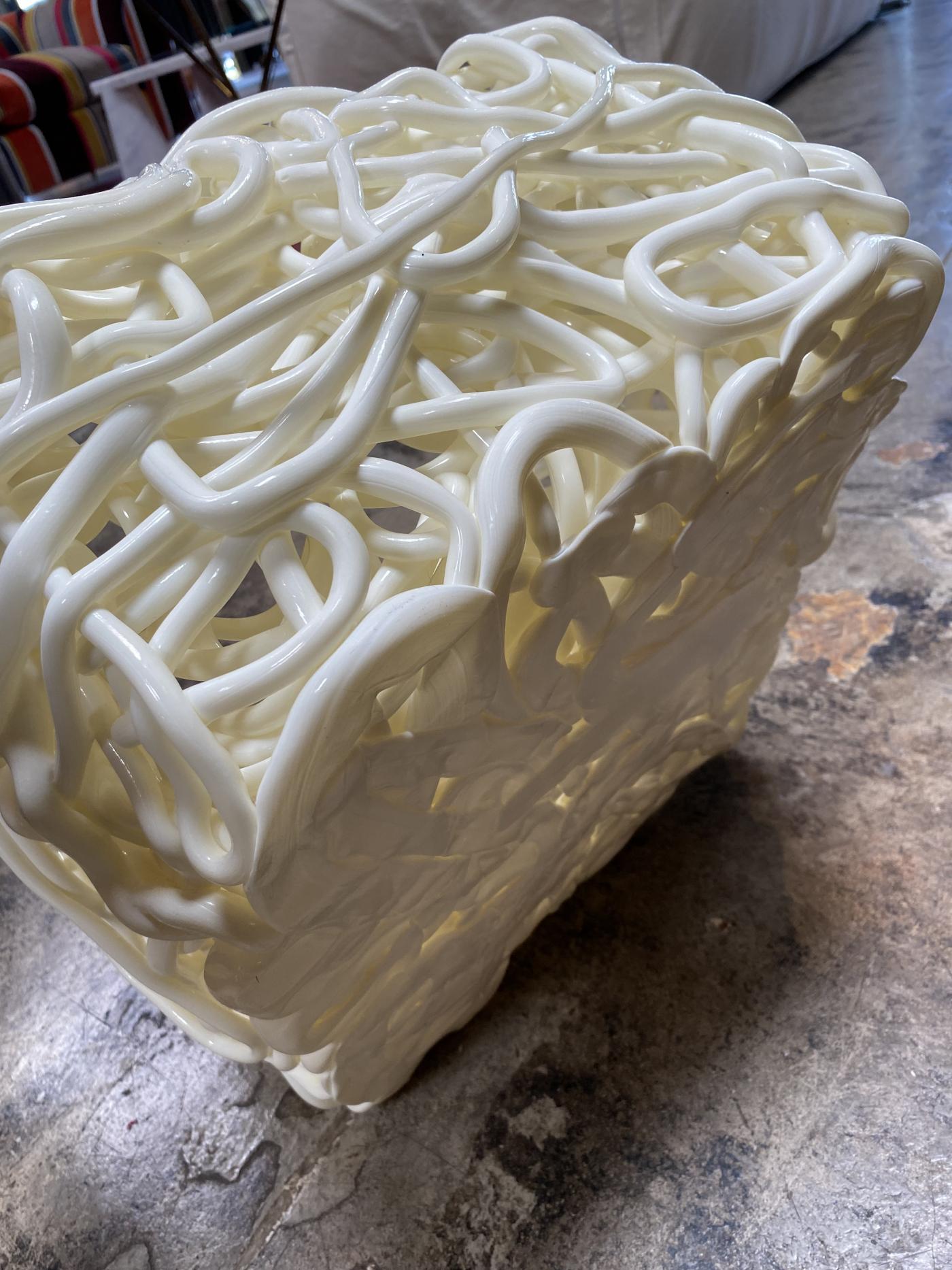 Gaetano Pesce - Senzafine Soft Resin Basket by Gateano Pesce