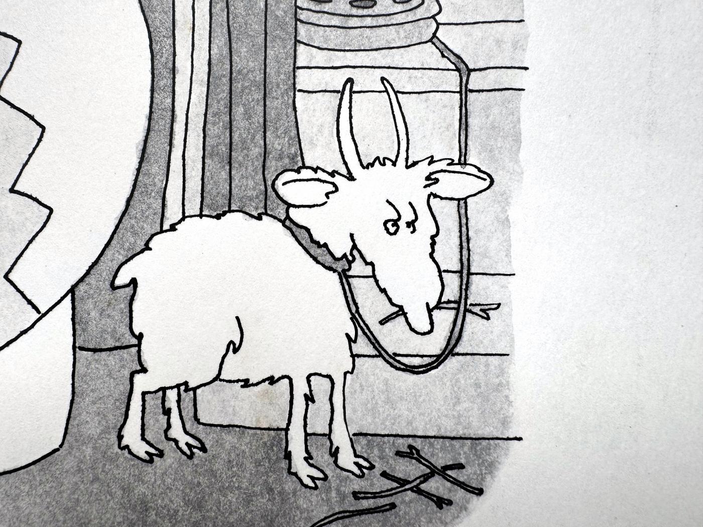 Gahan Wilson - Macabre Sacrifice in the Office - New Yorker Cartoon ...