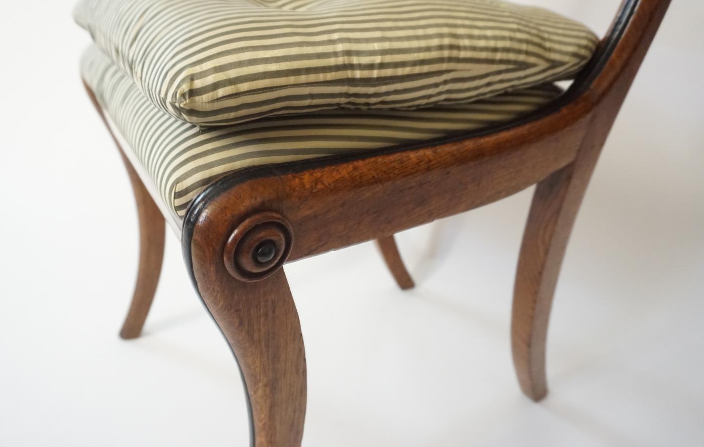 George Bullock - Chairs by George Bullock, Set of 4, England, 1816