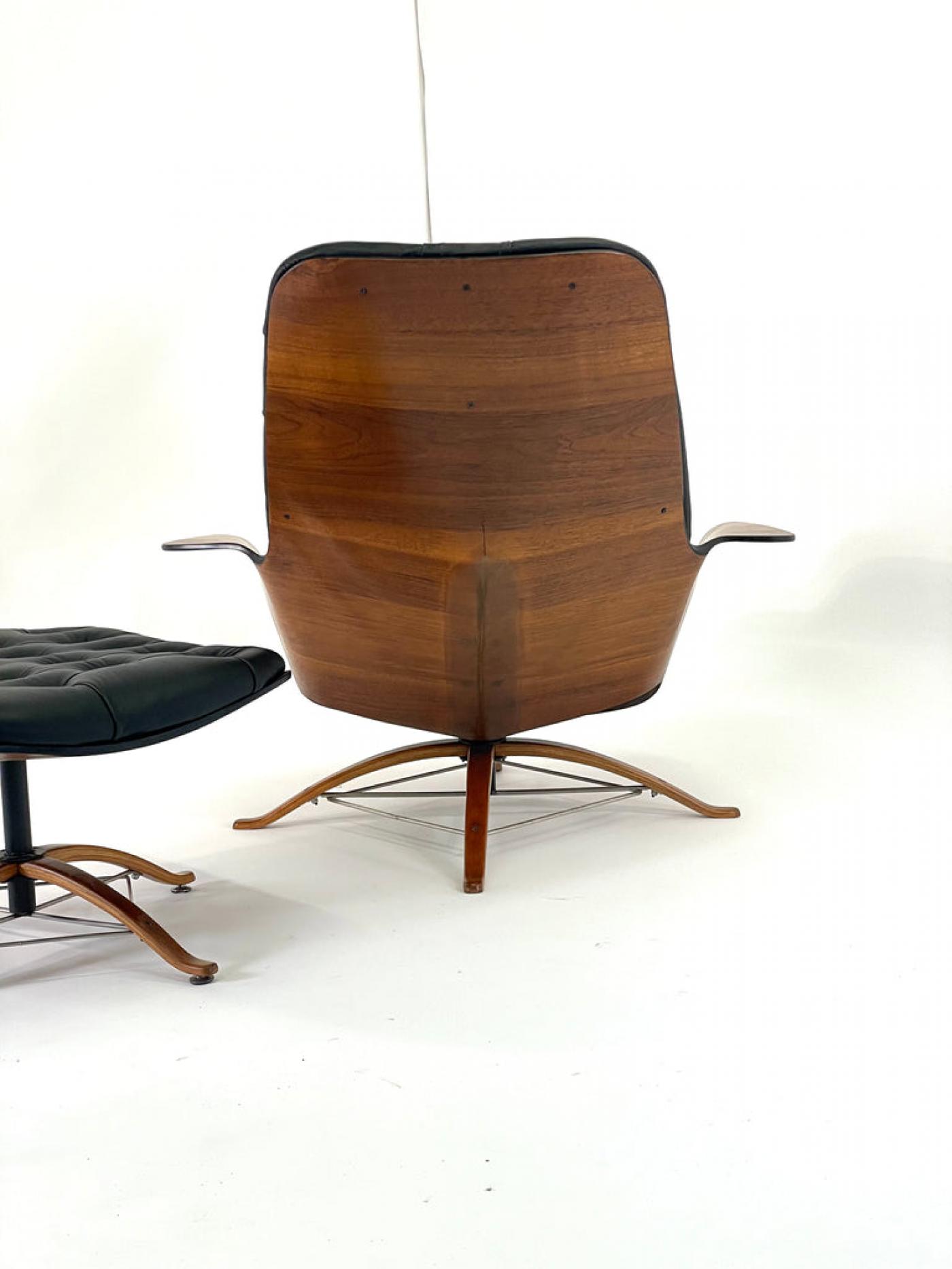 George Mulhauser - 1st Generation Mr Chair and Ottoman by George ...