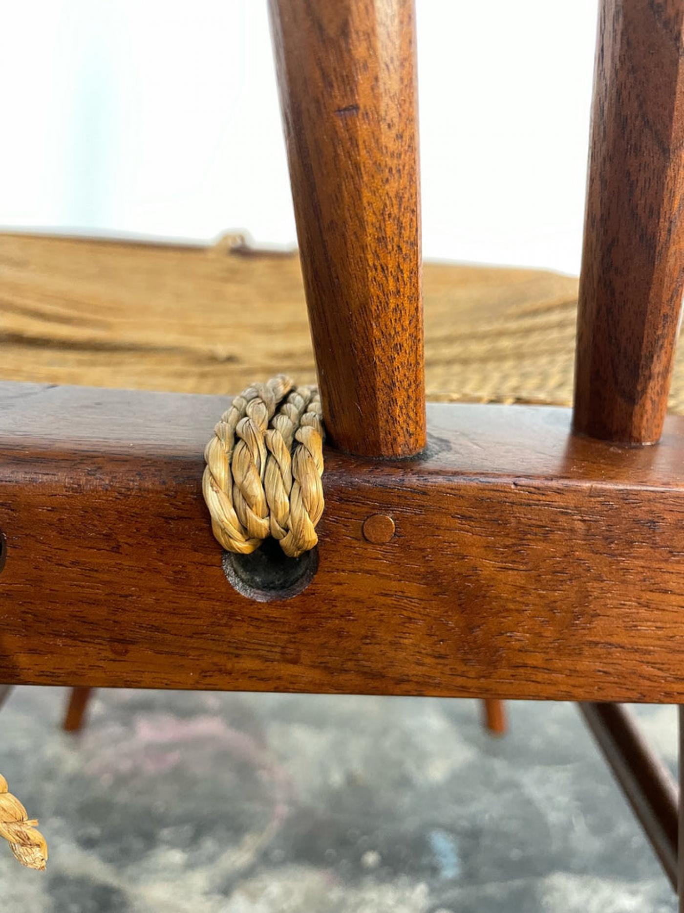 George Nakashima - George Nakashima Grass Seated Chair, Circa 1960's