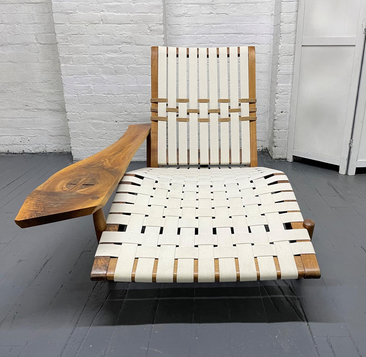 Mira Nakashima - George Nakashima Studio Chaise Lounge
