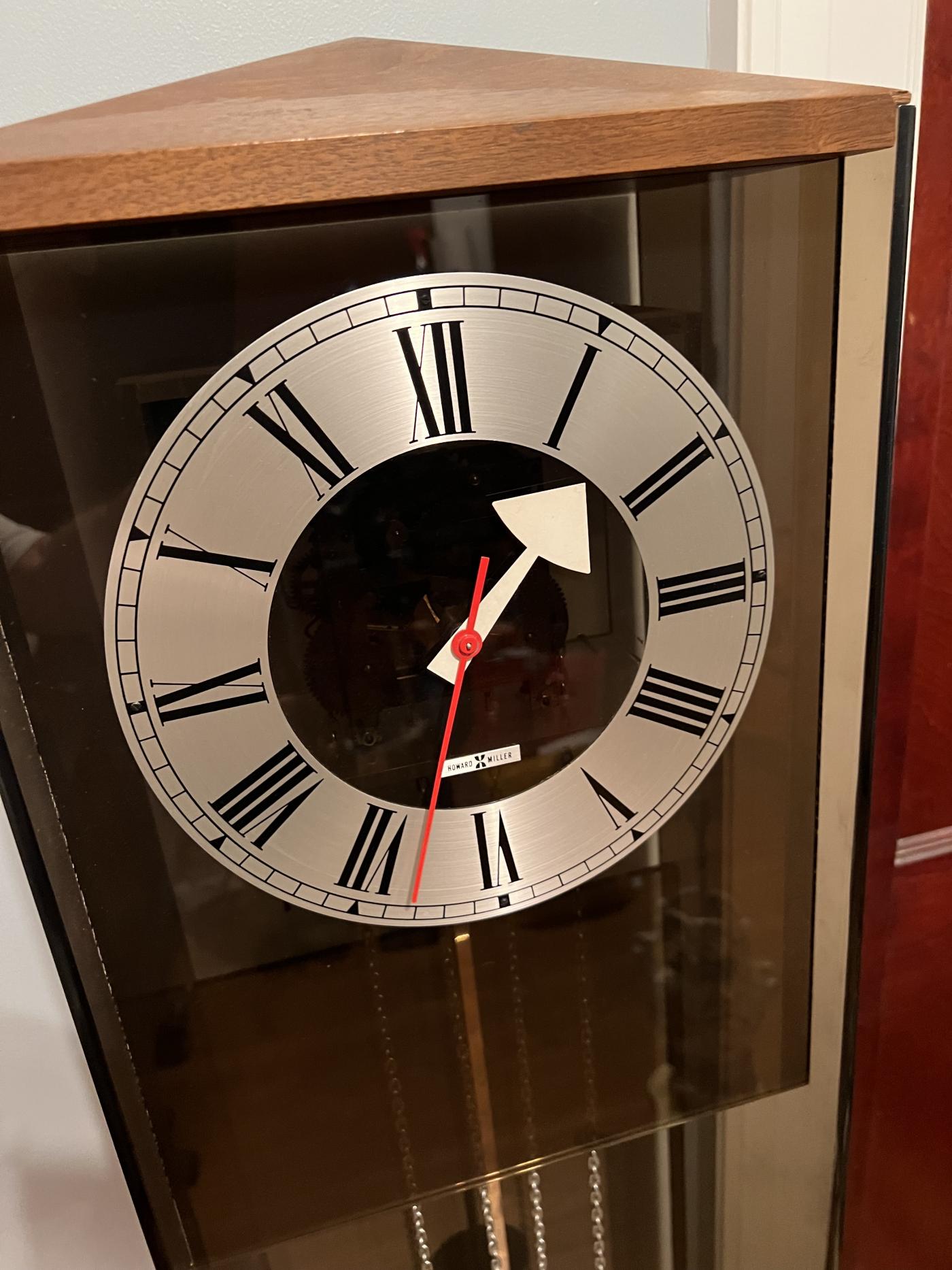 George Nelson - MODERNIST GEORGE NELSON GRANDFATHER CLOCK FOR HOWARD MILLER