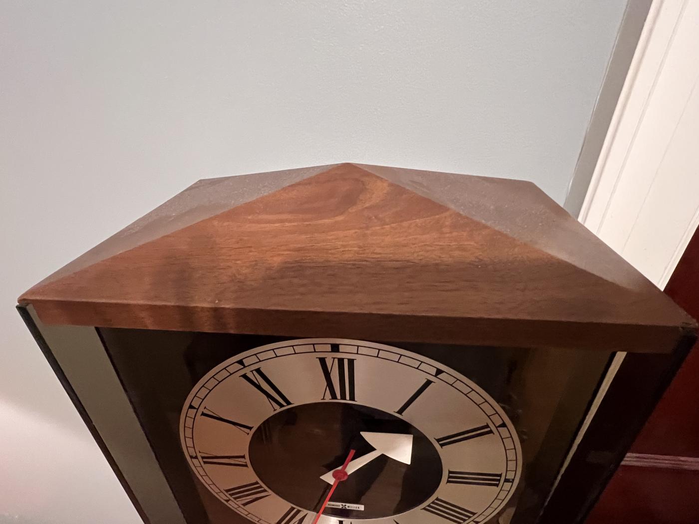 George Nelson - MODERNIST GEORGE NELSON GRANDFATHER CLOCK FOR HOWARD MILLER
