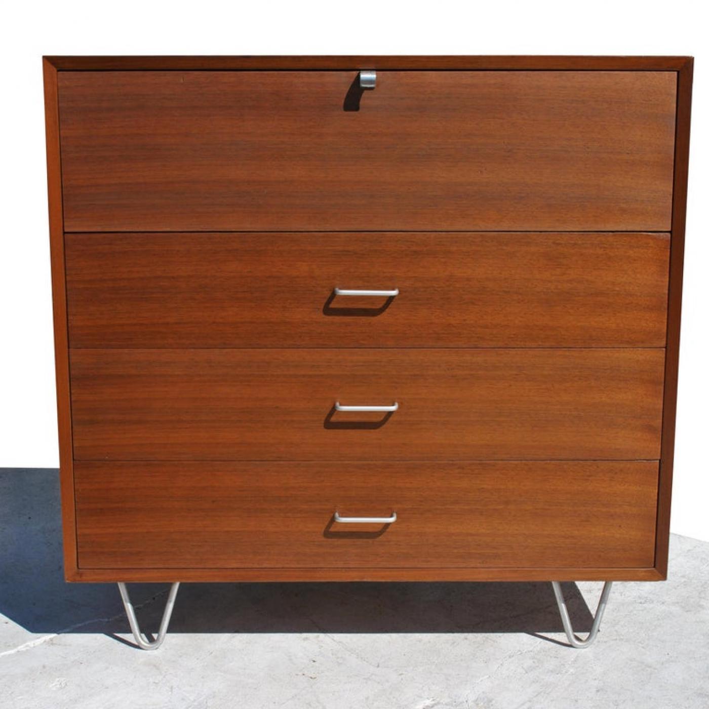 George Nelson - Midcentury George Nelson Gentlemens Secretary Chest