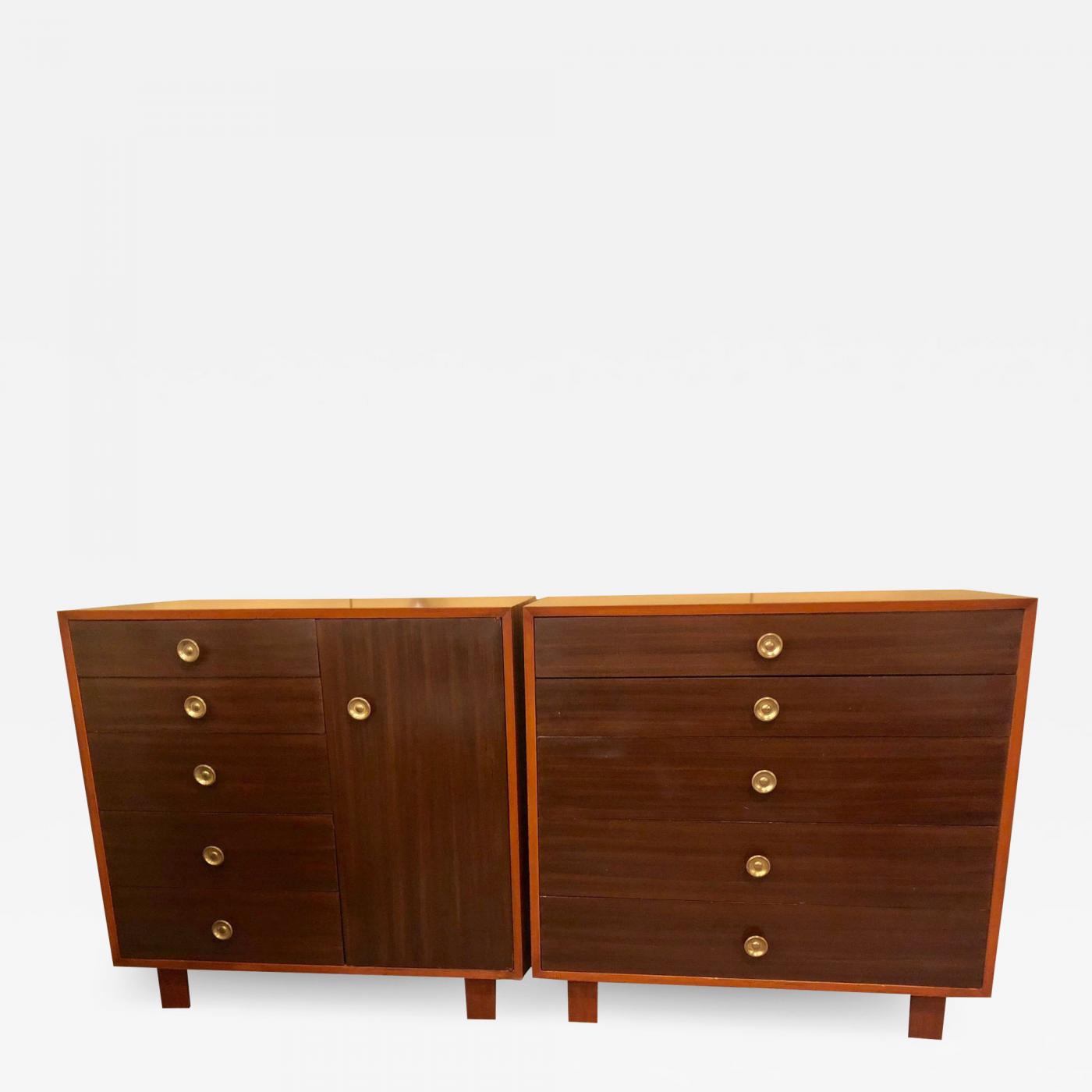 George Nelson - Pair of George Nelson Design for Herman Miller Chests ...