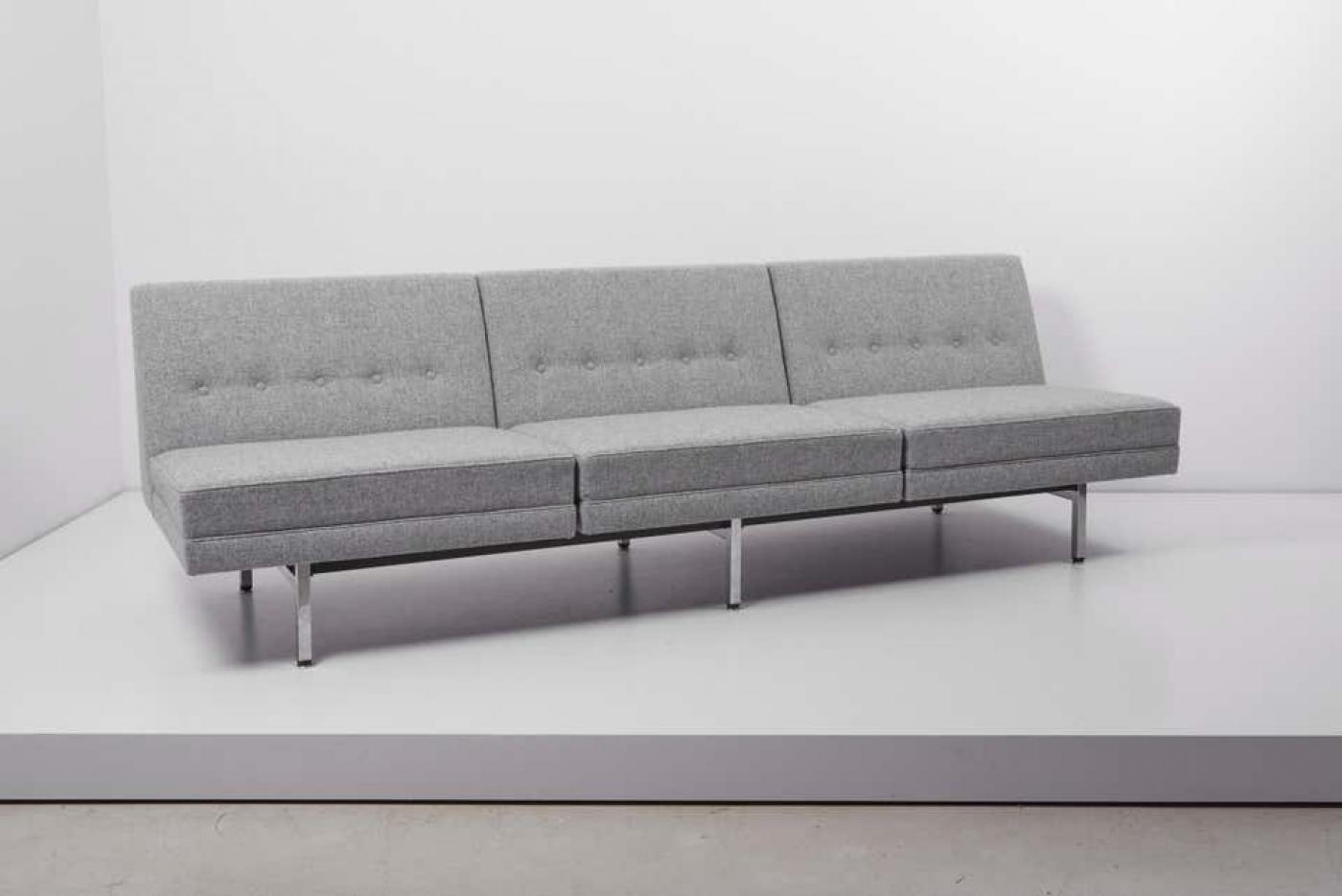 George Nelson - Two Modular Sofas with Table and Drawers by George ...