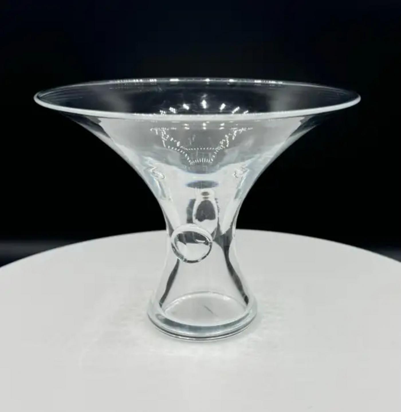 George Thompson - Steuben Thumbprint Bowl Series by George Thompson