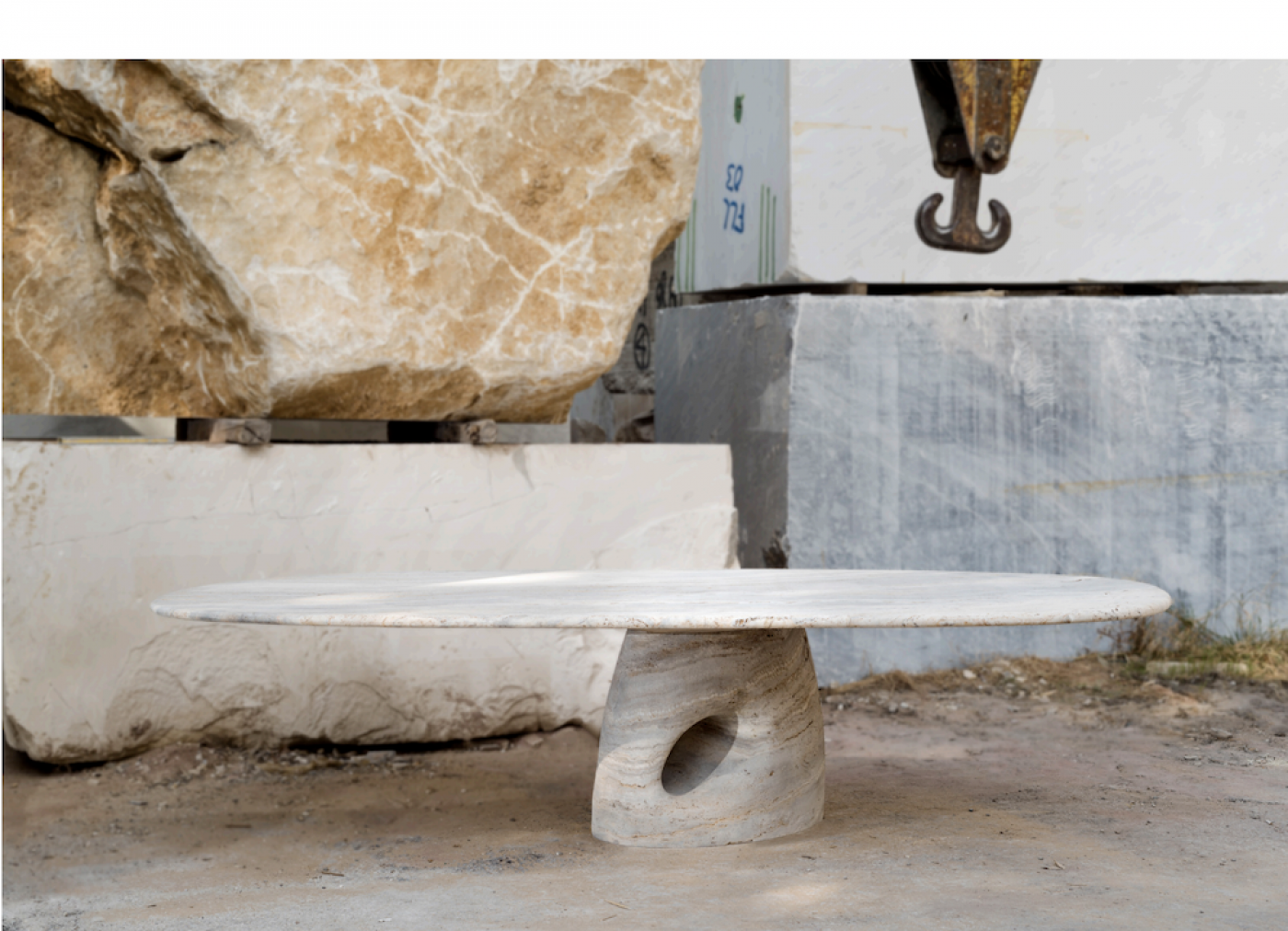 Georges Mohasseb - The Pebble Dining Table by Georges Mohasseb for ...