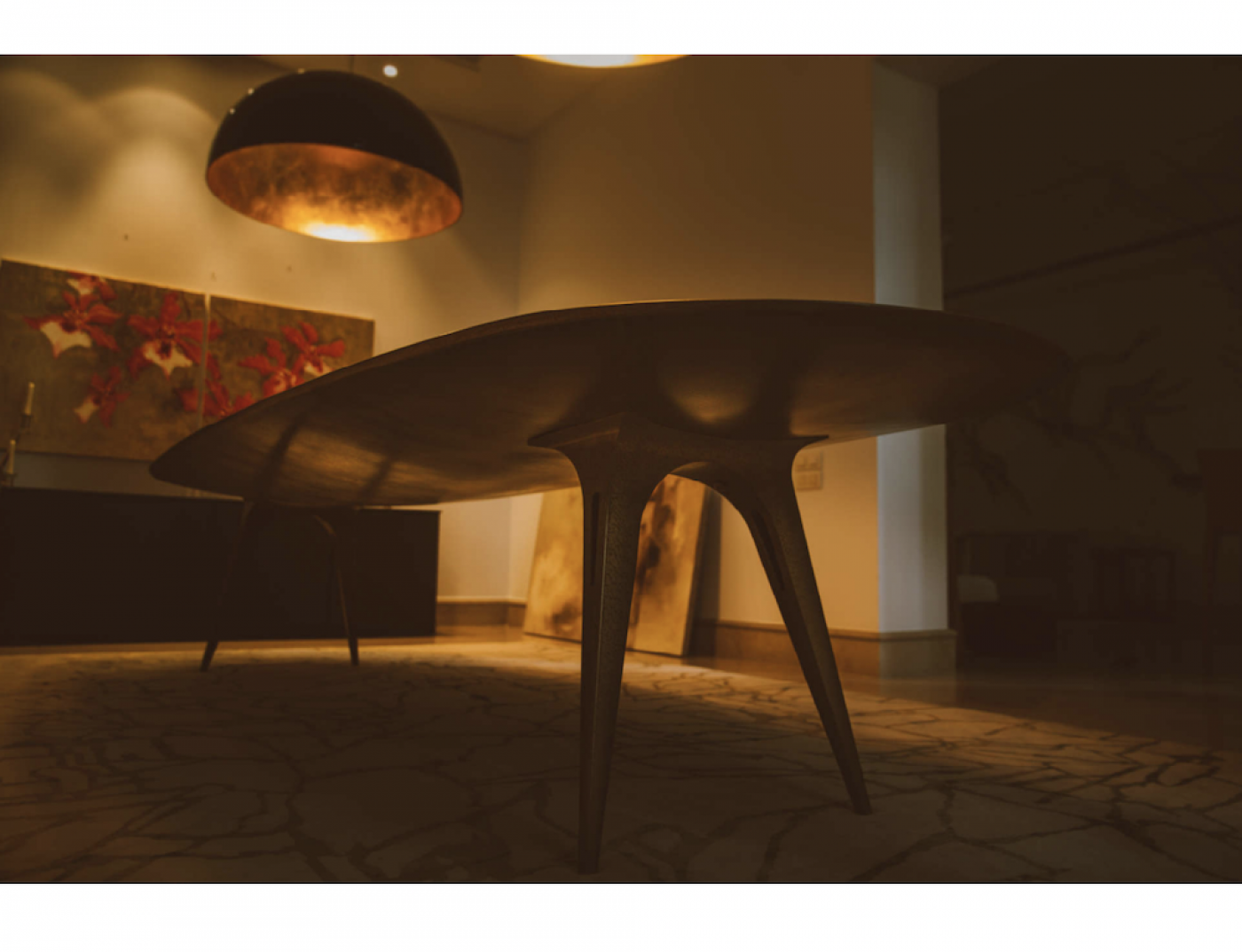Georges Mohasseb - The Retro Dining Table by Georges Mohasseb for ...