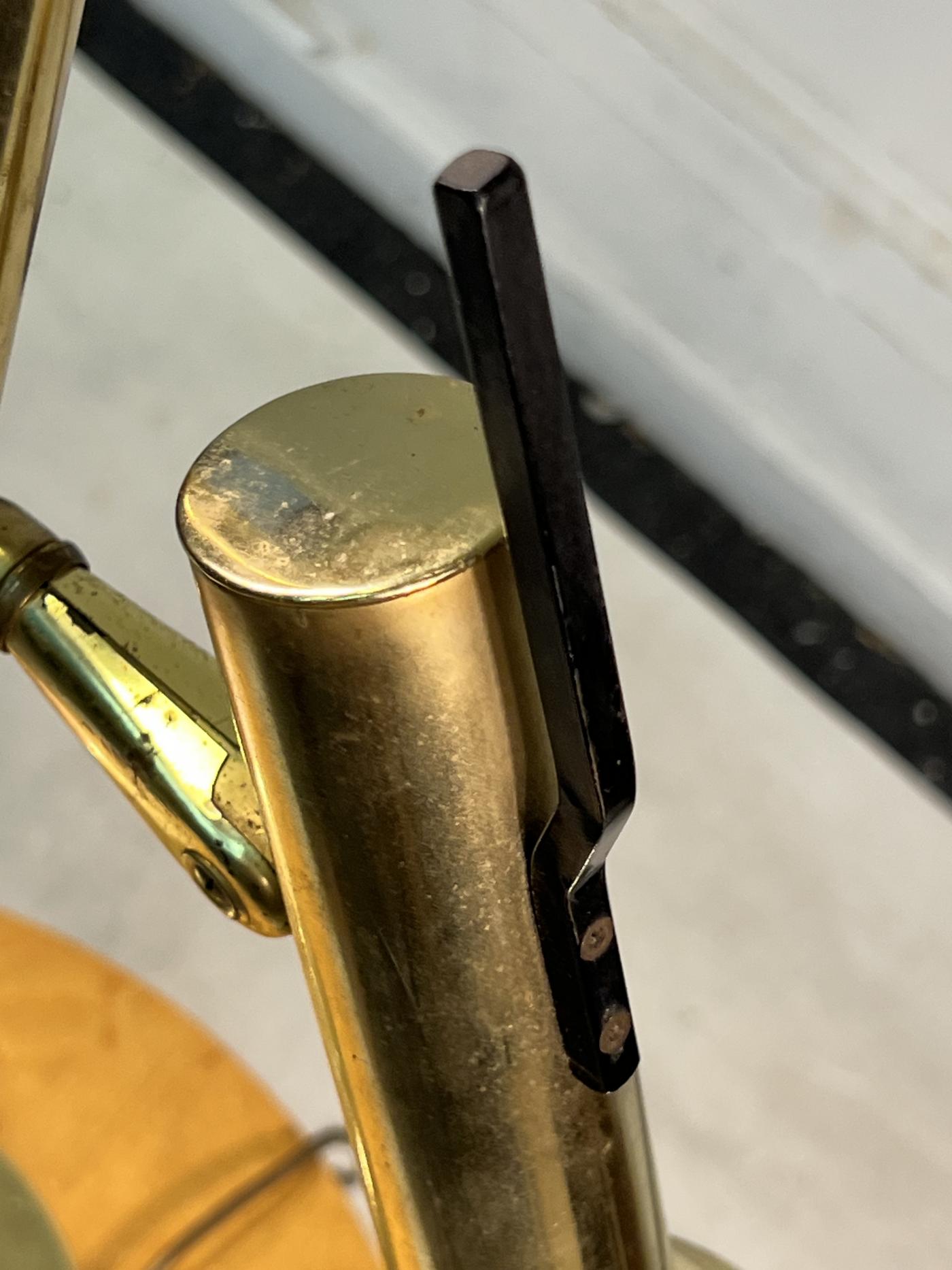 Gerald Thurston - MID CENTURY MODERN TWIN CYLINDER FIXTURE LAMP BY ...