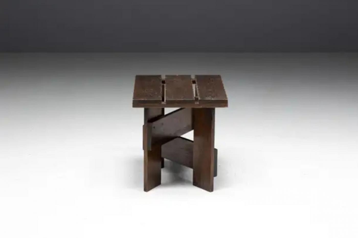 Gerrit Rietveld - Crate Side Table by Gerrit Rietveld, Netherlands, 1930s