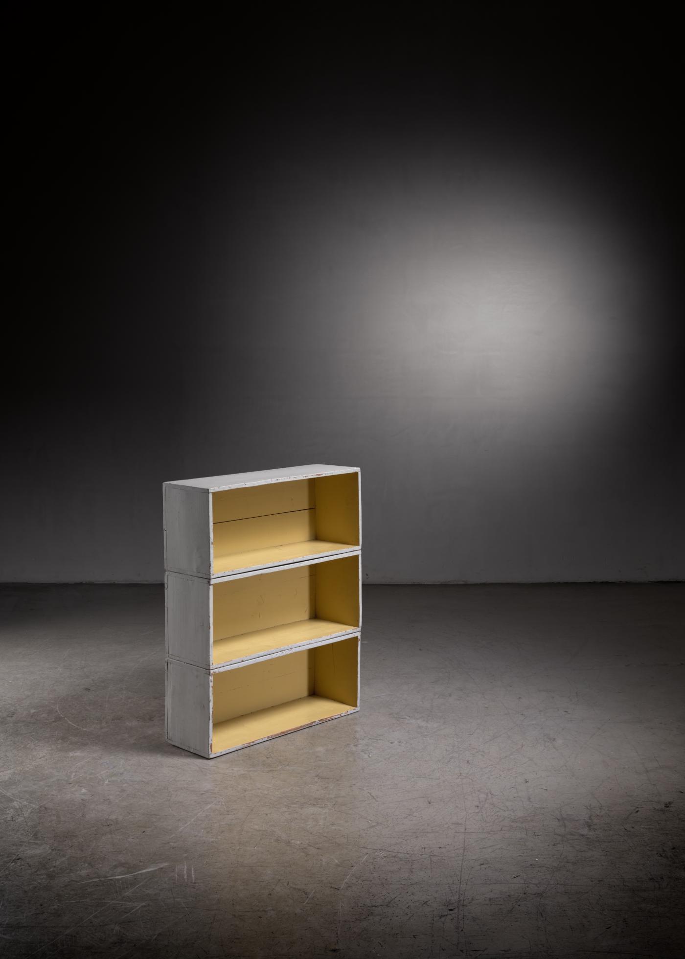 Gerrit Rietveld - Modular minimalist wood storage system
