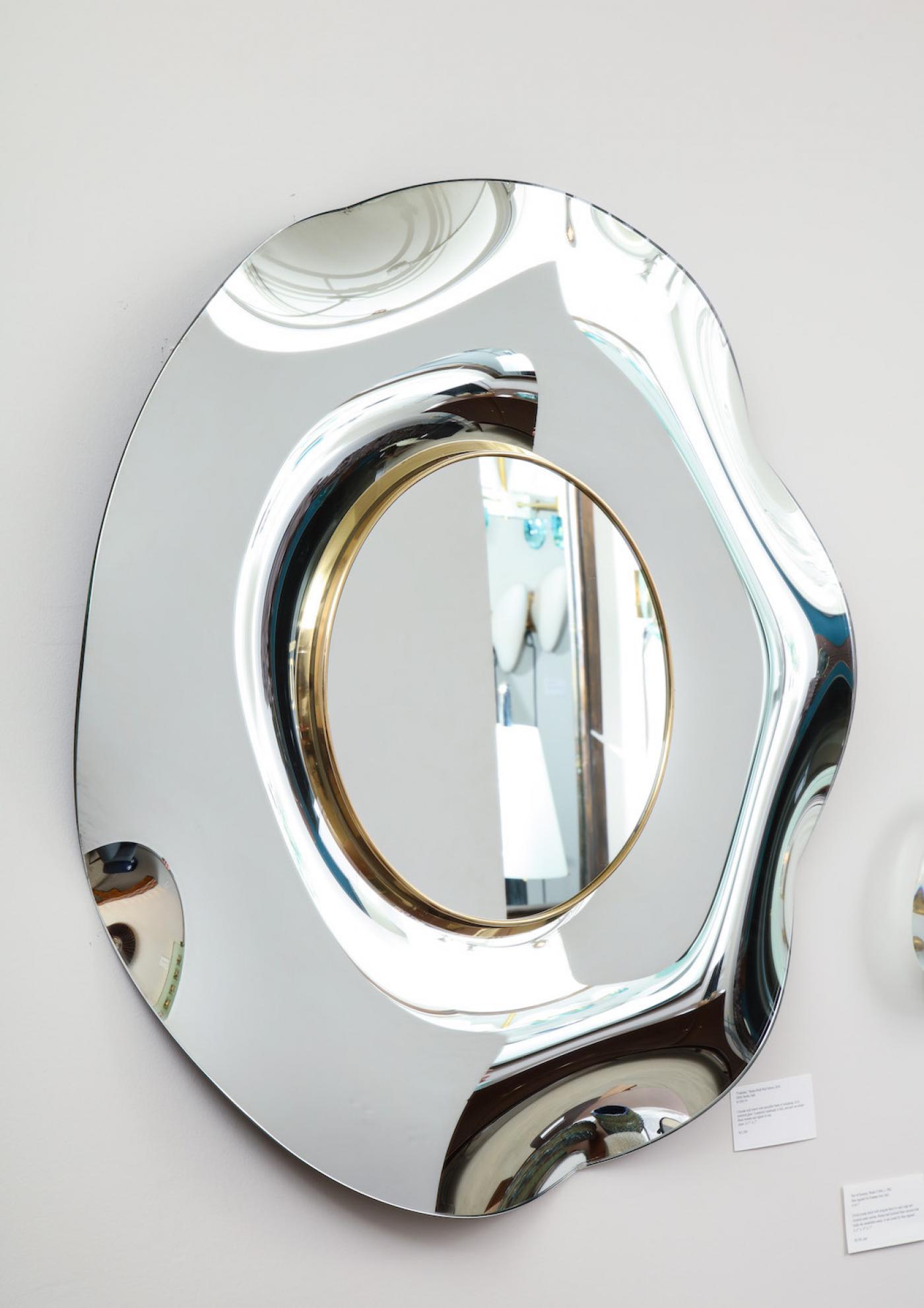 Ghiró Studio - "Undulate," Studio-Built Wall Mirror by Ghiró Studio