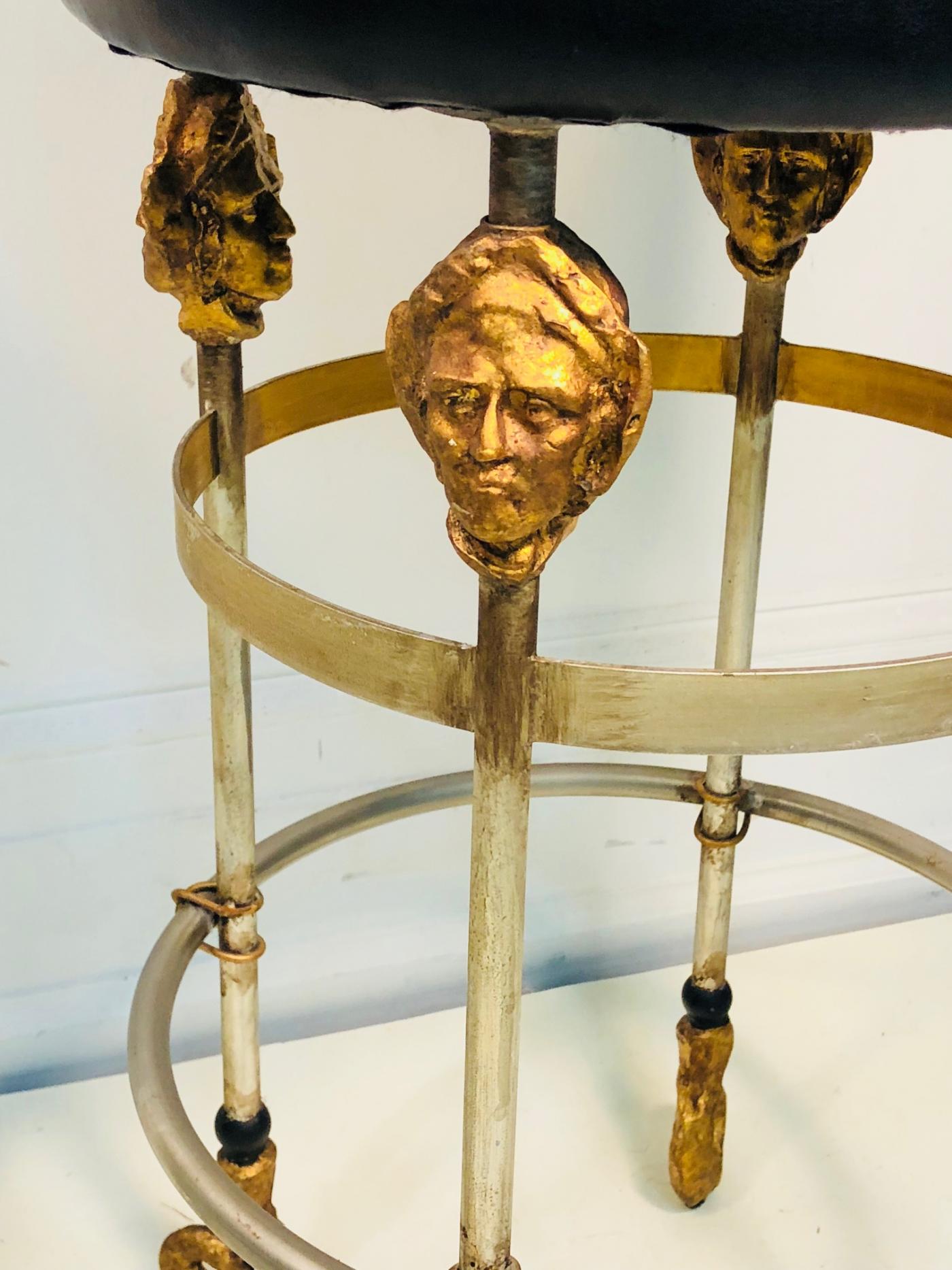 Versace (Gianni Versace S.r.l.) - Pair of Exceptional Italian Bar ...