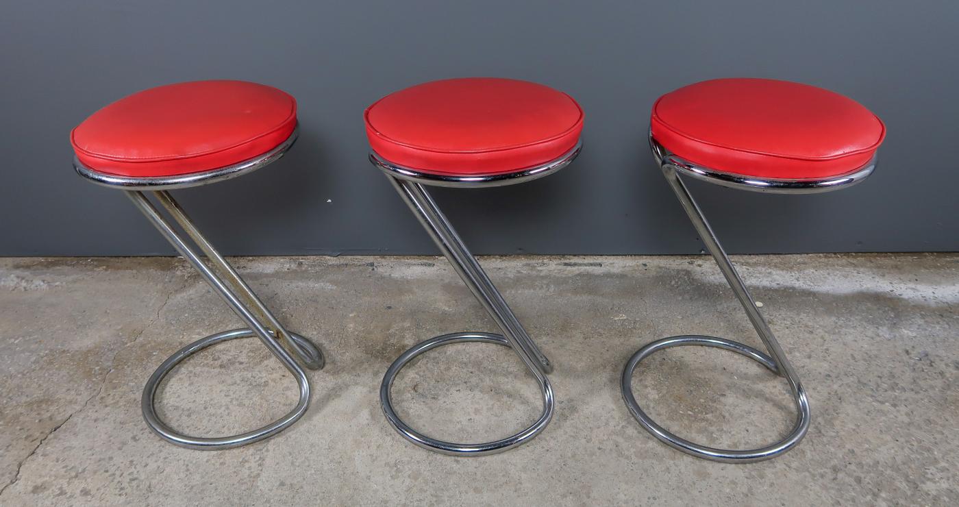 Gilbert Rohde - 1950's Gilbert Rhode Low "Z" Stool, for Troy Sunshade