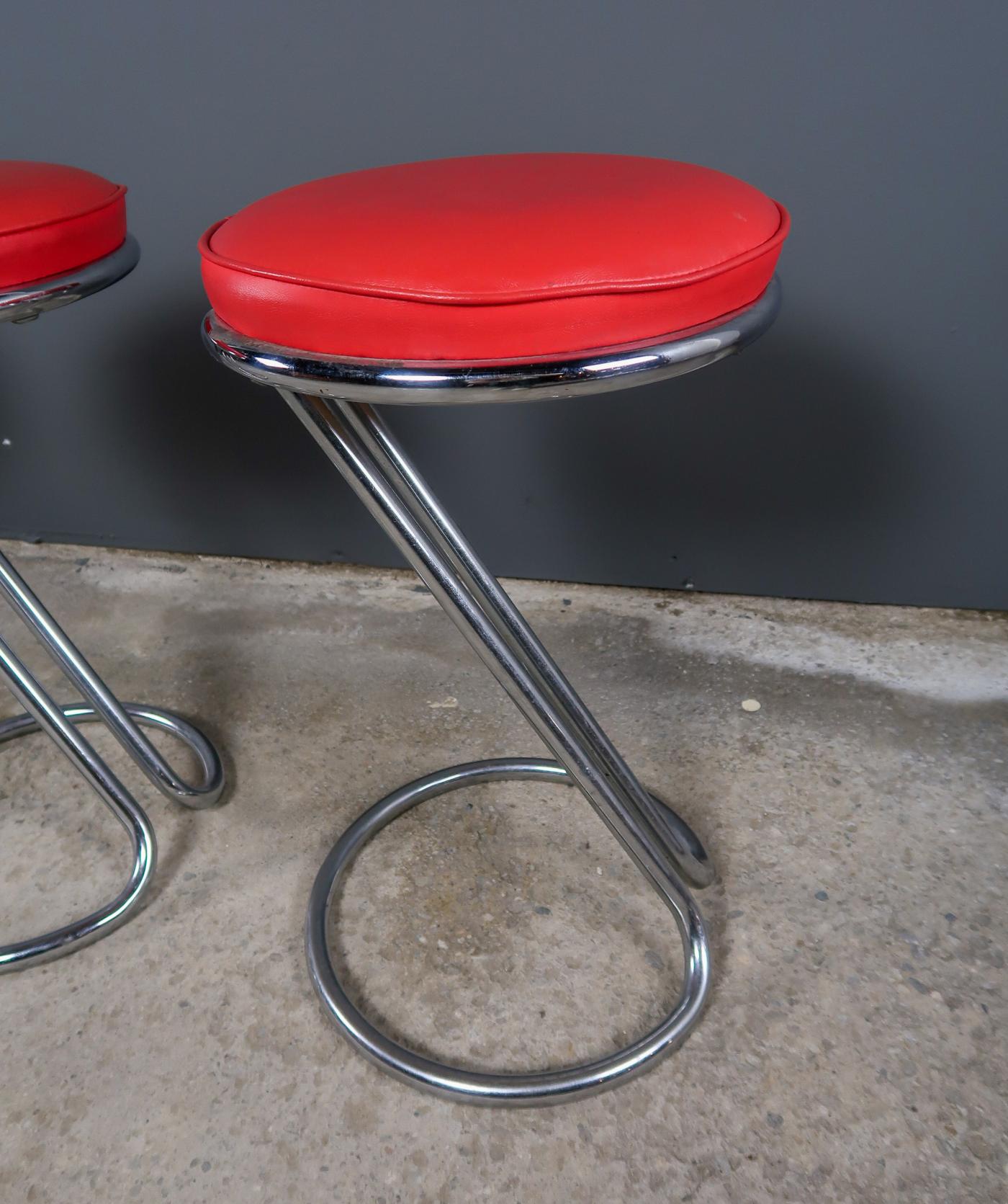 Gilbert Rohde - 1950's Gilbert Rhode Low "Z" Stool, for Troy Sunshade