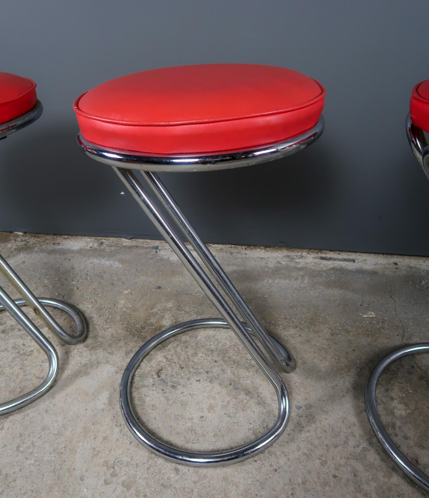 Gilbert Rohde - 1950's Gilbert Rhode Low "Z" Stool, for Troy Sunshade