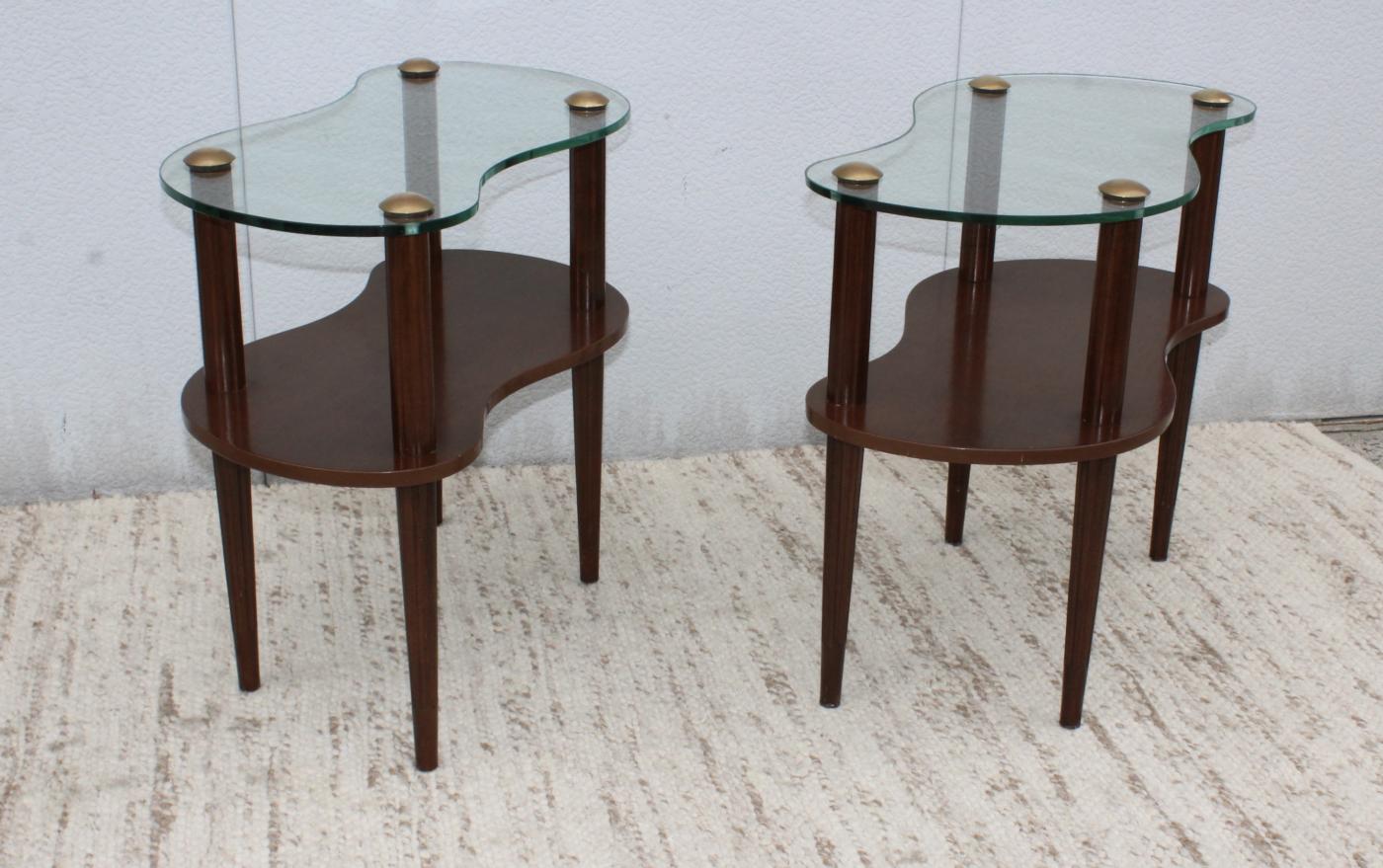 Gilbert Rohde - Gilbert Rohde Two-Tier Cloud End Tables