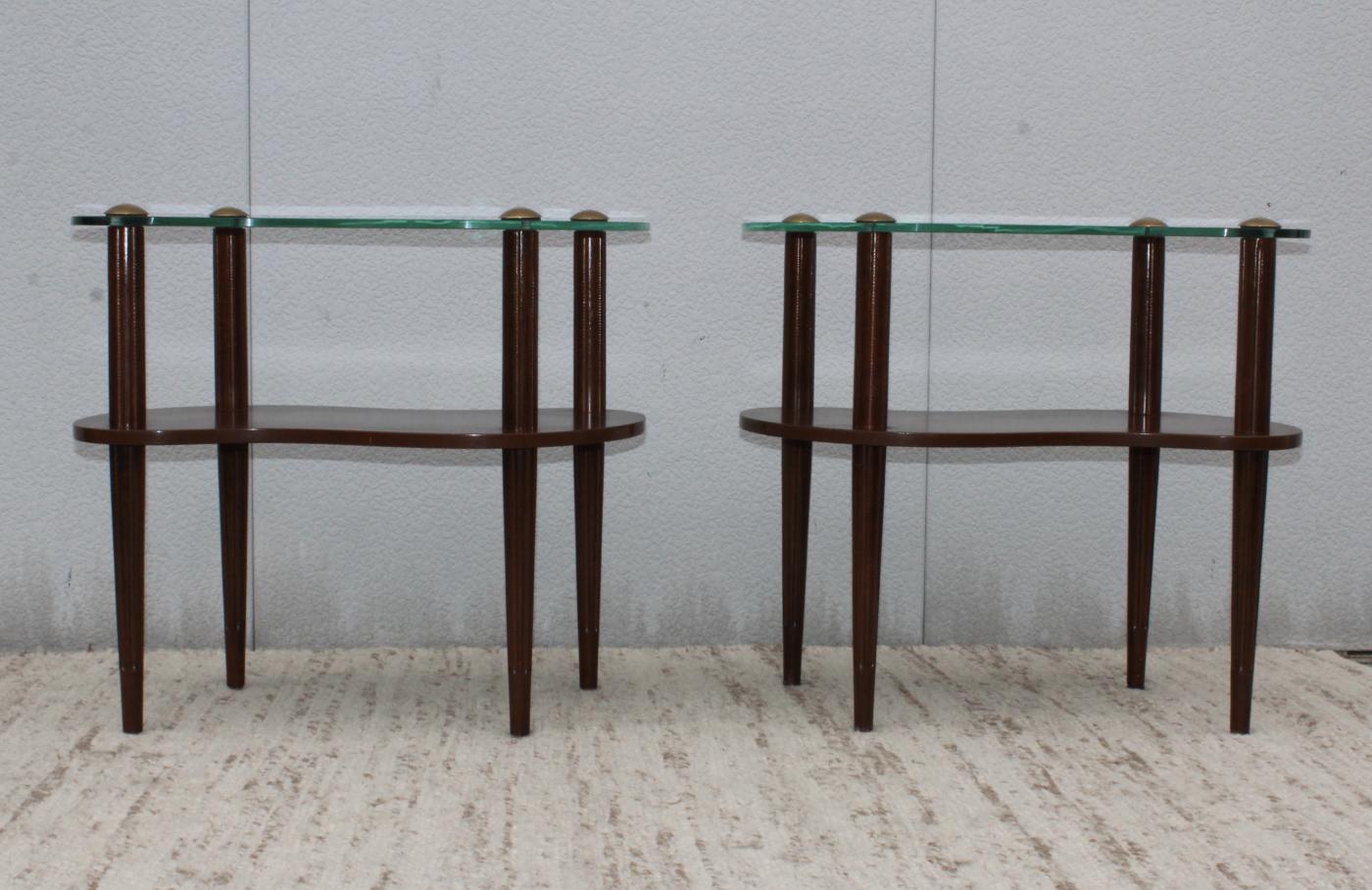 Gilbert Rohde - Gilbert Rohde Two-Tier Cloud End Tables