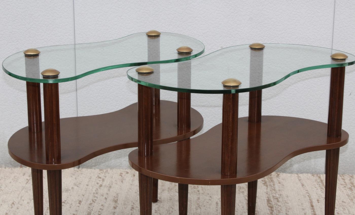 Gilbert Rohde - Gilbert Rohde Two-Tier Cloud End Tables