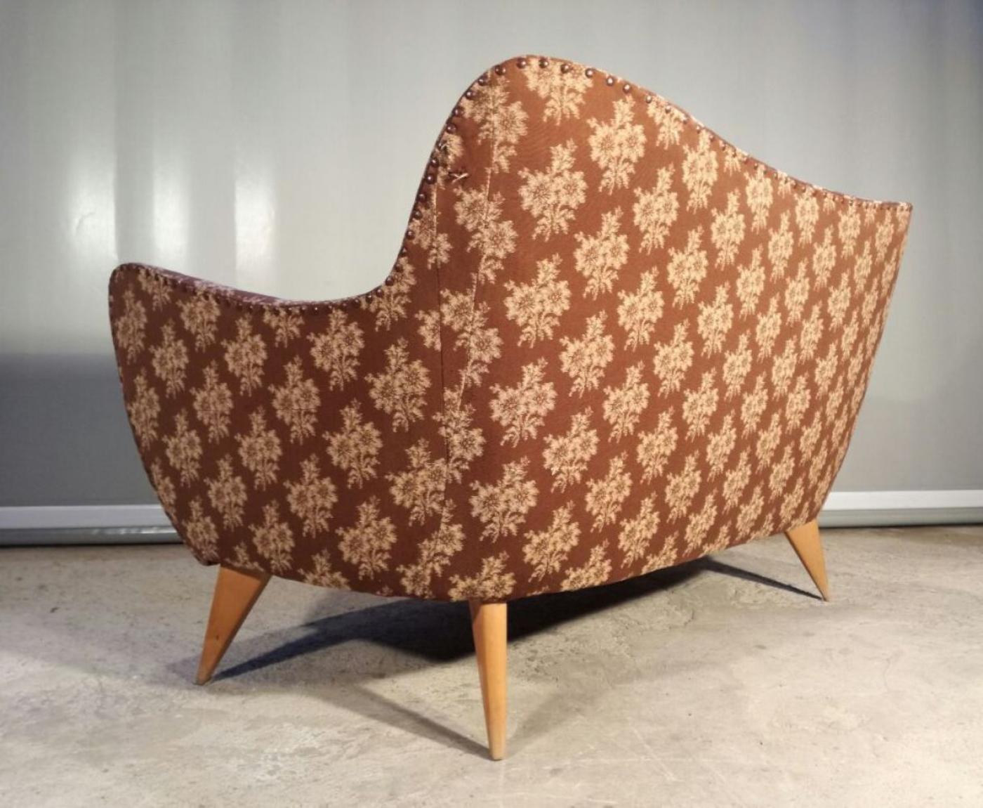 Giulia Veronesi - 1950s Two Seater Sofa by Giulia Veronesi by ISA Ponte ...