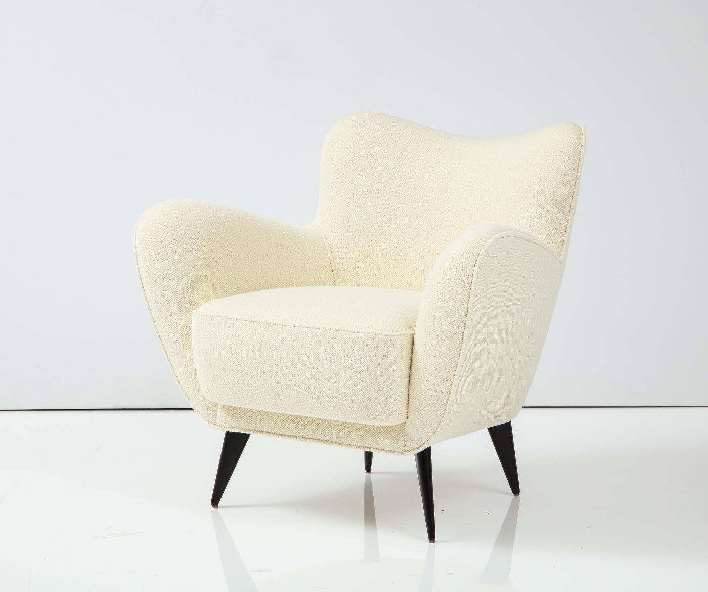 Giulia Veronesi - Set of 4 'Perla' Armchairs by Giulia Veronesi for ISA ...