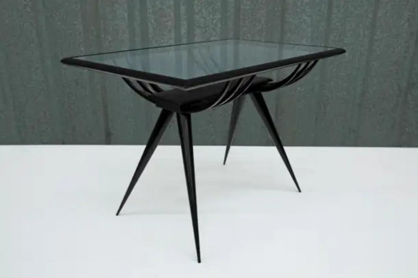 Giuseppe Scapinelli - Mid-Century Modern Coffee Table in Hardwood ...
