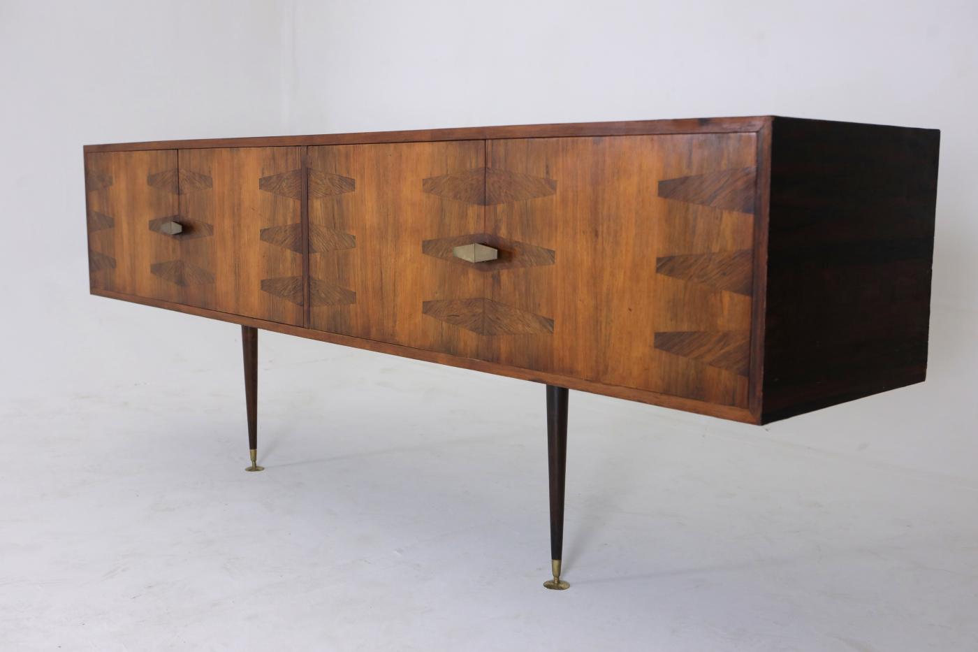 Giuseppe Scapinelli - Mid-Century Modern Wall-Mounted Buffet by ...