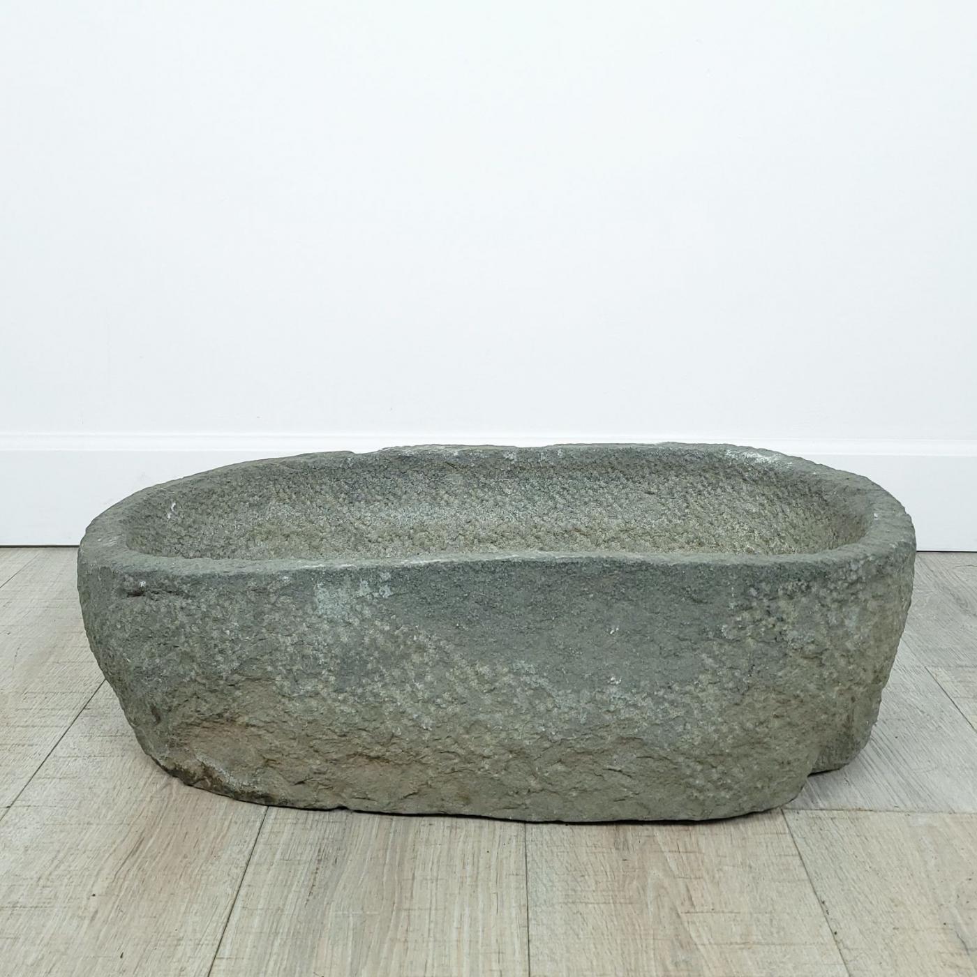 Granite Stone Large Japanese Water Trough, 18th/19th century