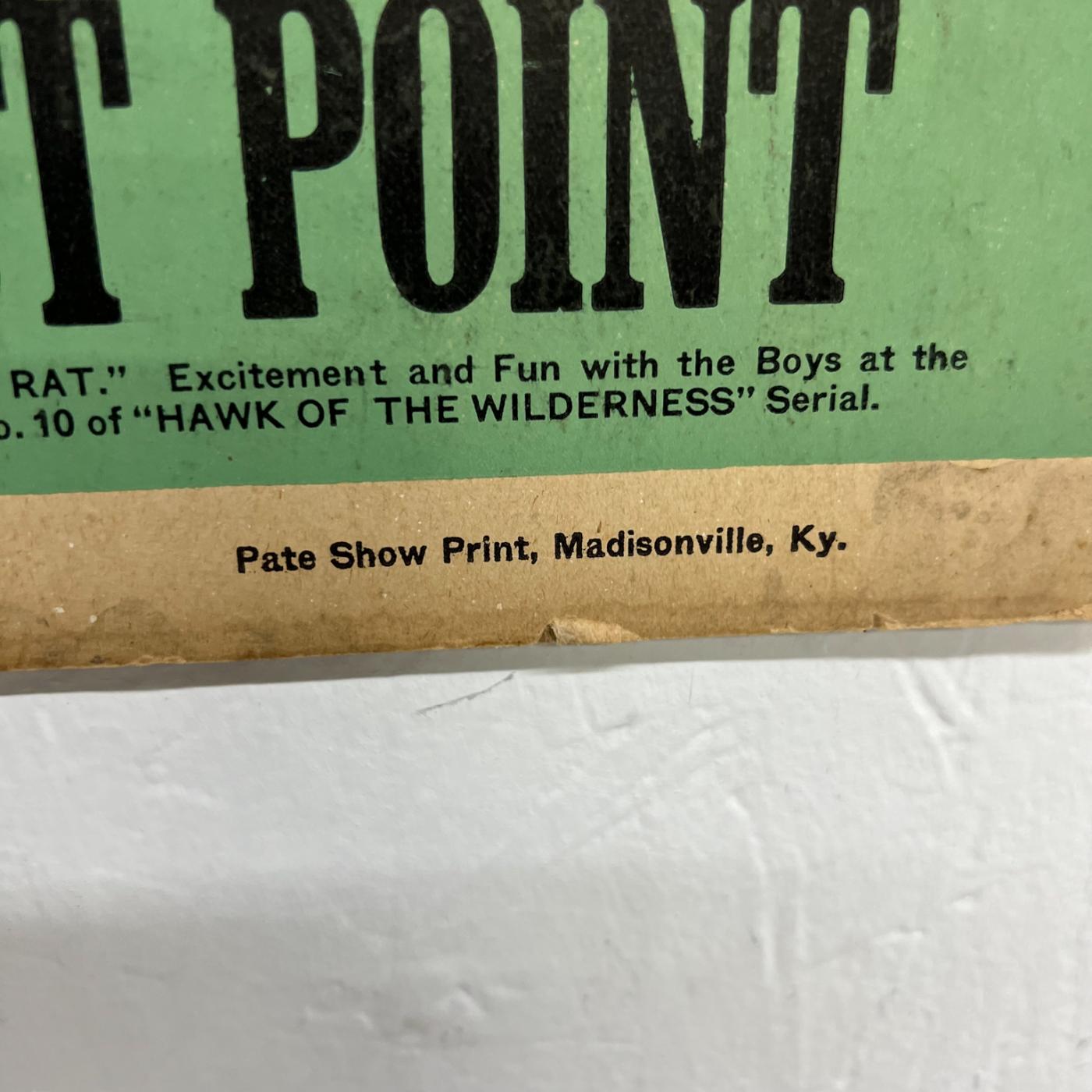 Green Movie Poster Palace Theatre West Salem IL Clark Gable Frederich March