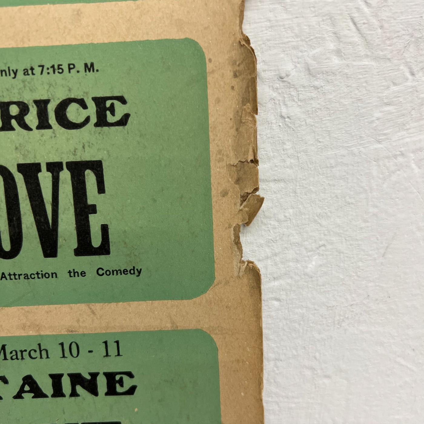 Green Movie Poster Palace Theatre West Salem IL Clark Gable Frederich March