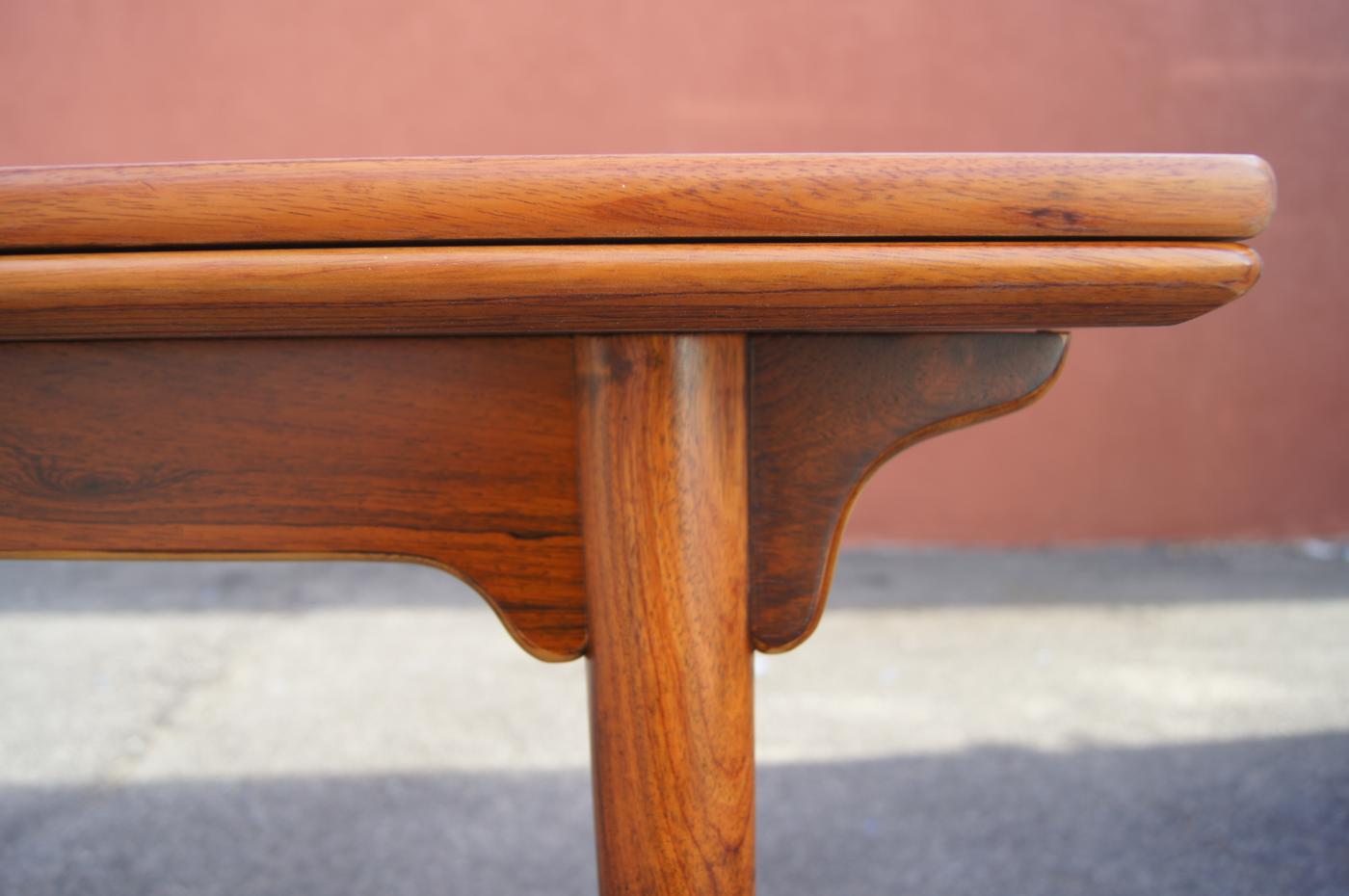 Gunni Omann - Rosewood Expansion Dining Table by Gunni Omann for Omann Jun
