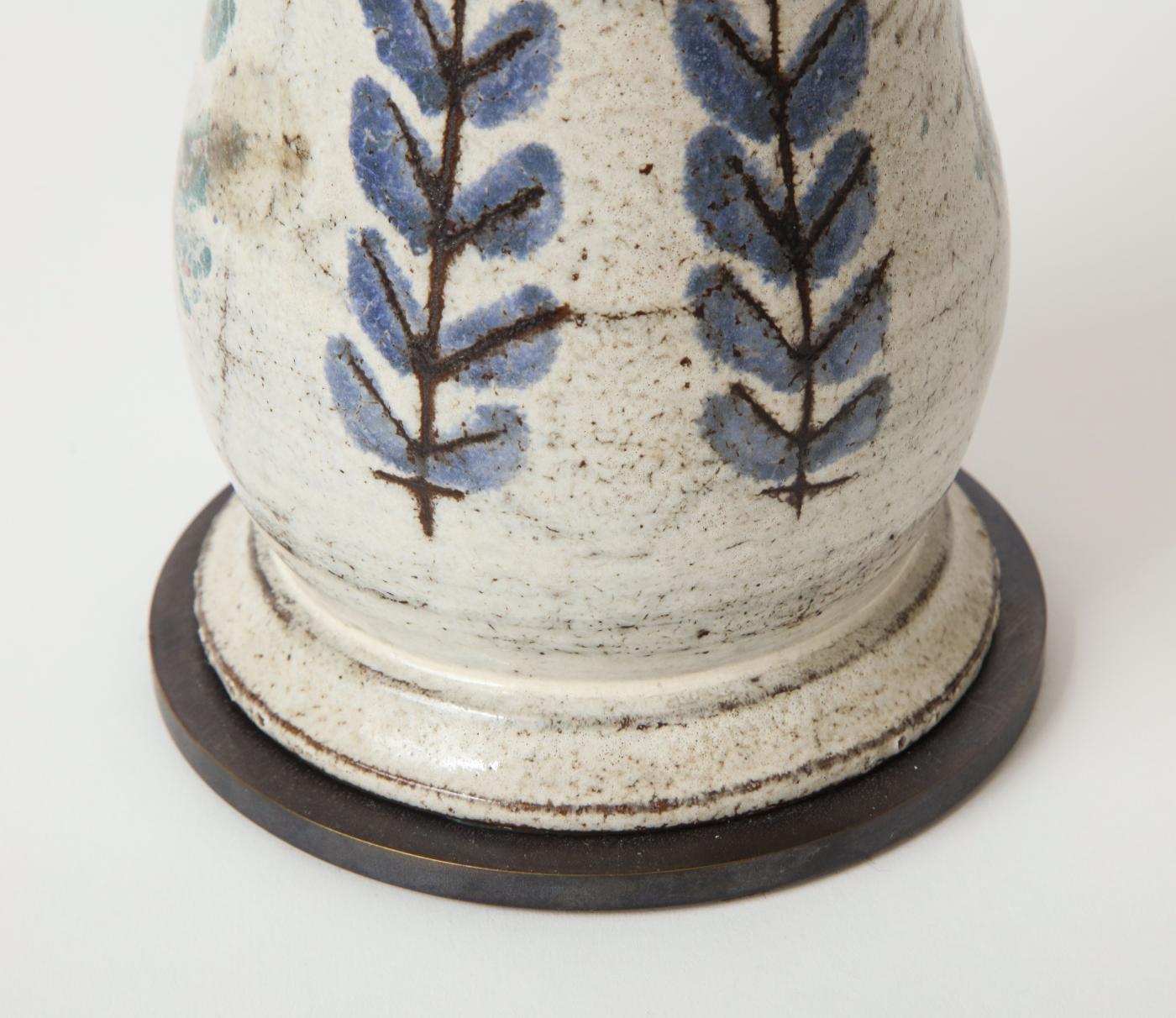 Gustave Raynaud - Ceramic Table Lamp by Gustave Reynaud for Le Murier ...