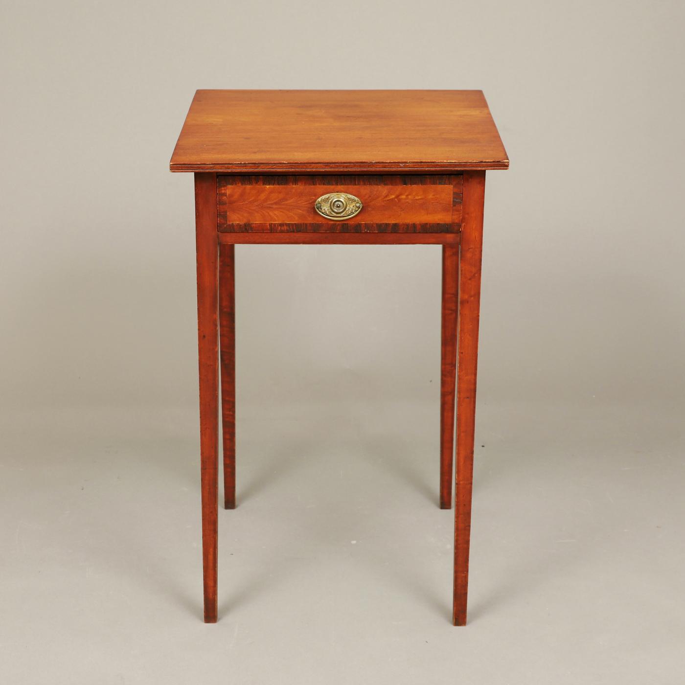 HEPPLEWHITE ONE DRAWER STAND