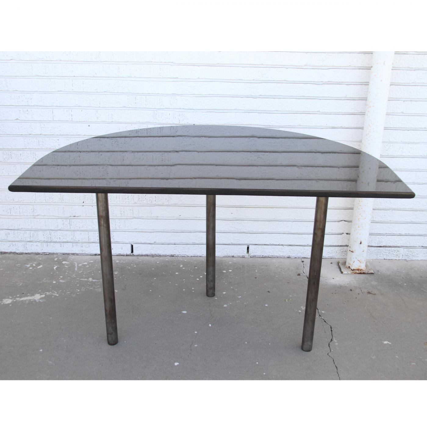 Half Moon Marble Table