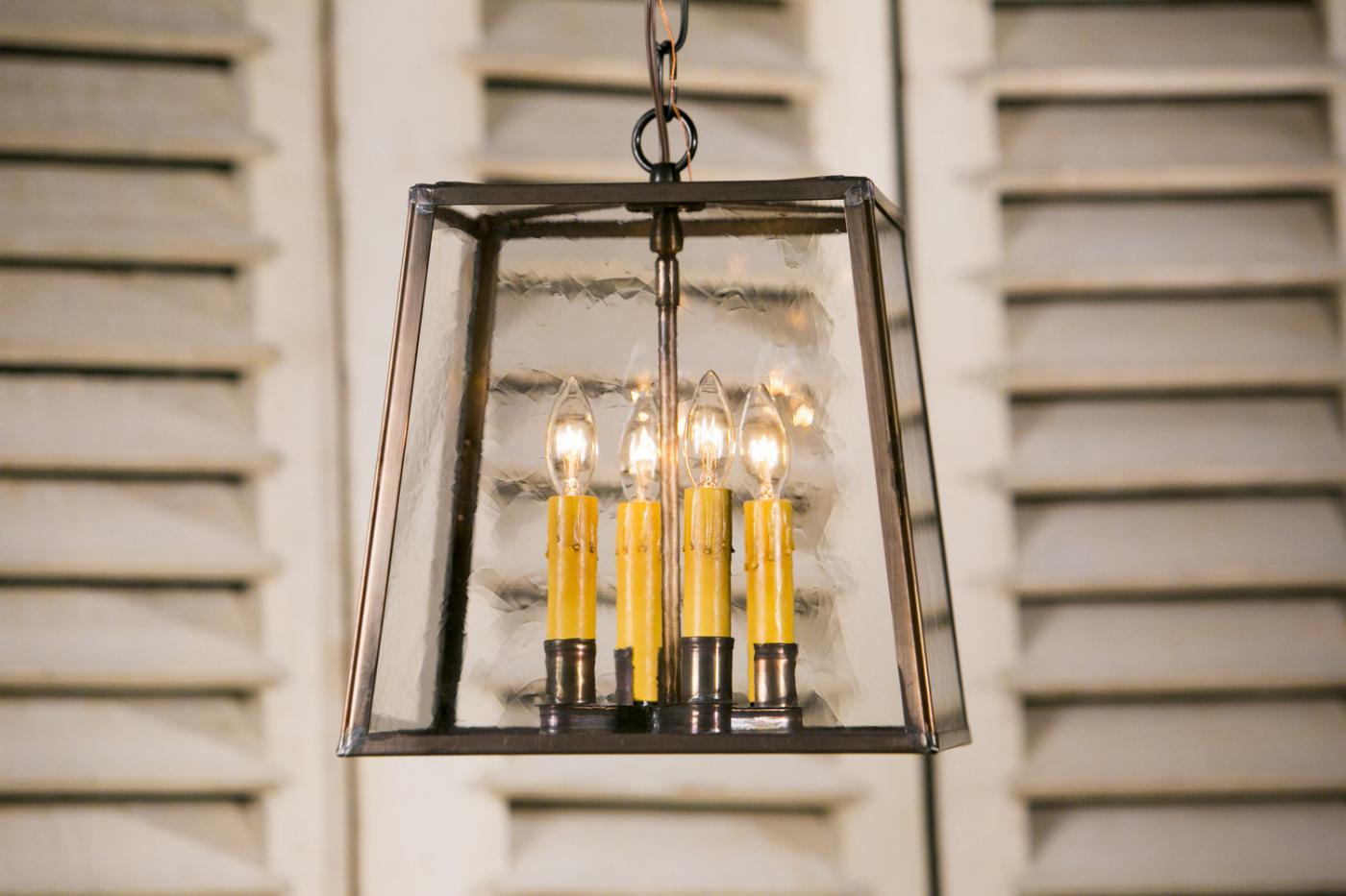 Hand-Crafted Brass "Ashland" Lantern