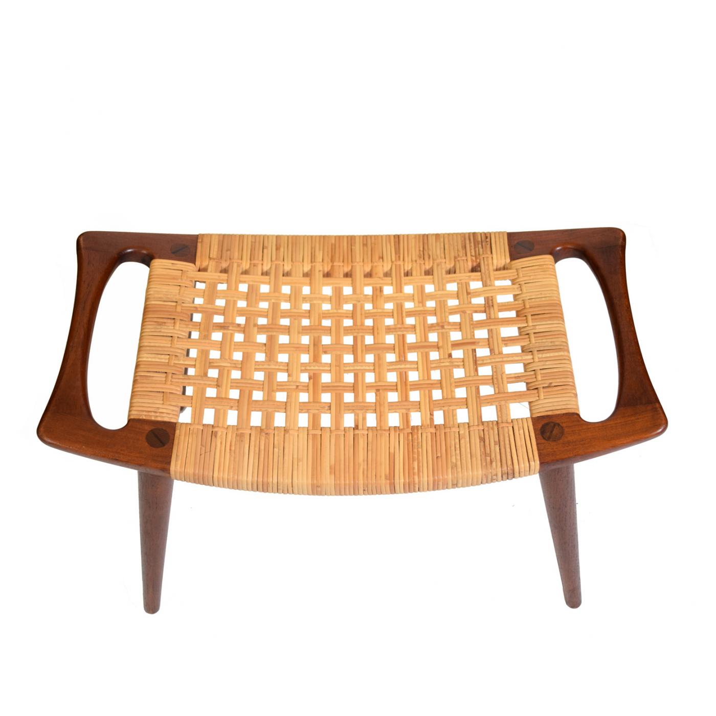 Hans Wegner - Hans J Wegner cane stool for Johannes Hansen