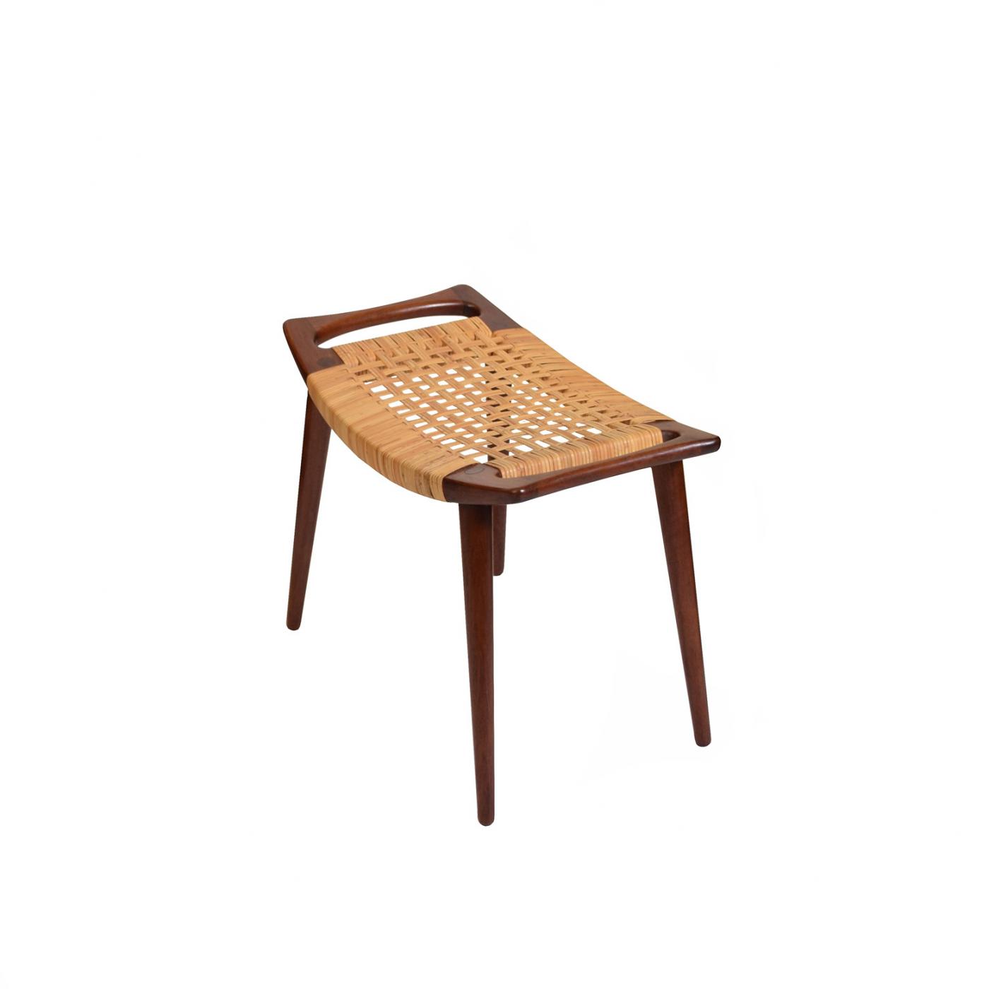 Hans Wegner - Hans J Wegner cane stool for Johannes Hansen