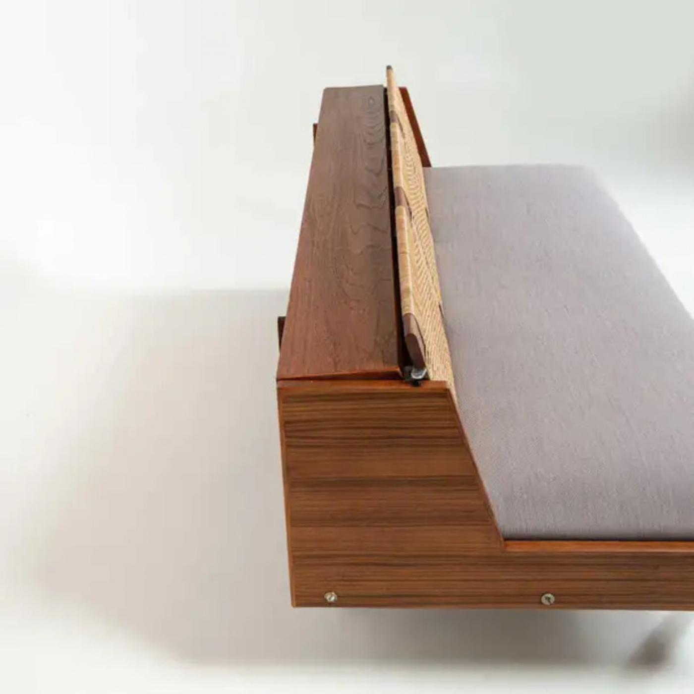 Hans Wegner - Hans J. Wegner for GETAMA Sofa Daybed Model GE7 in Teak ...