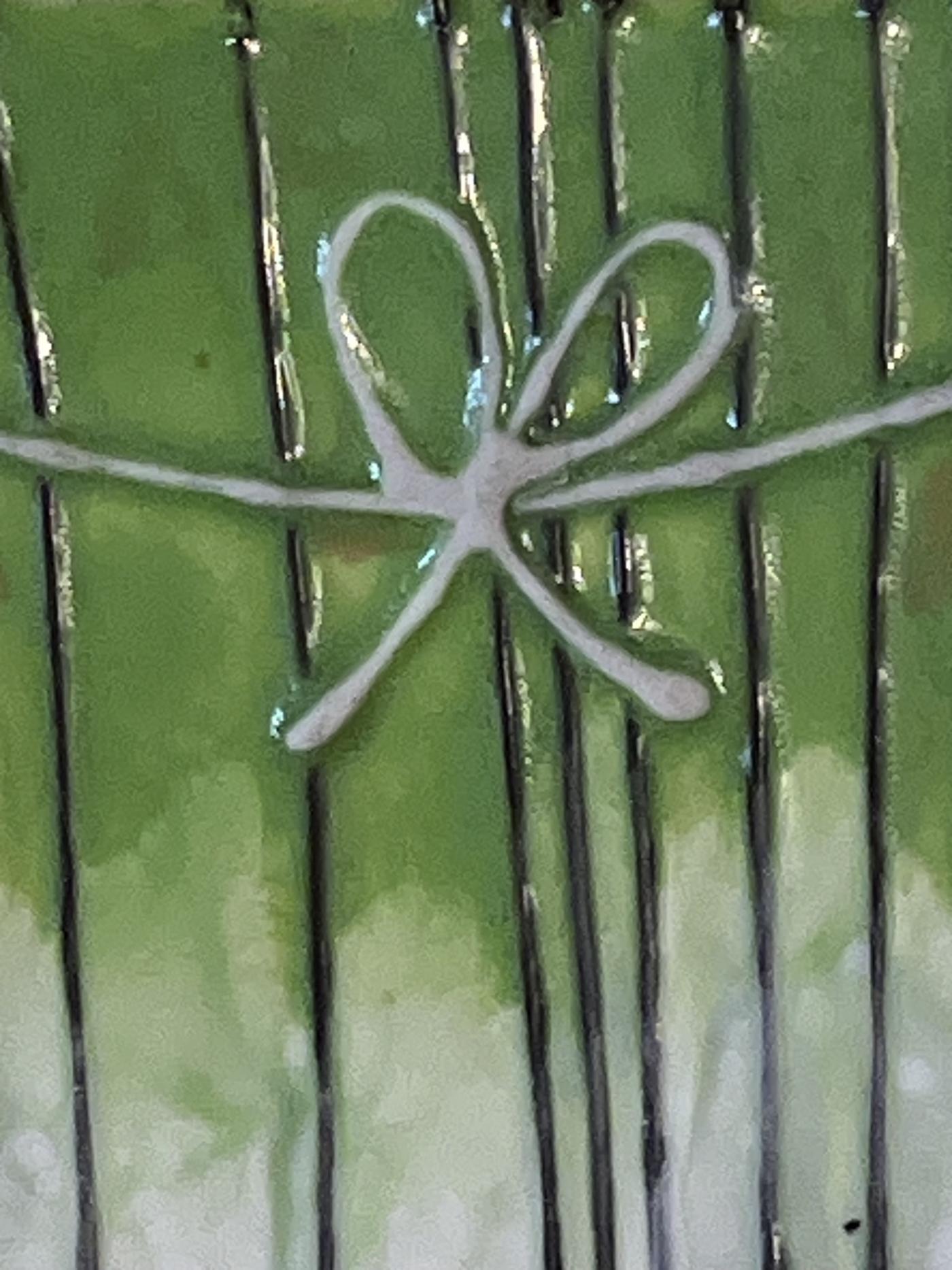 Harris Strong - HARRIS STRONG ASPARAGUS CERAMIC TILE PLAQUE