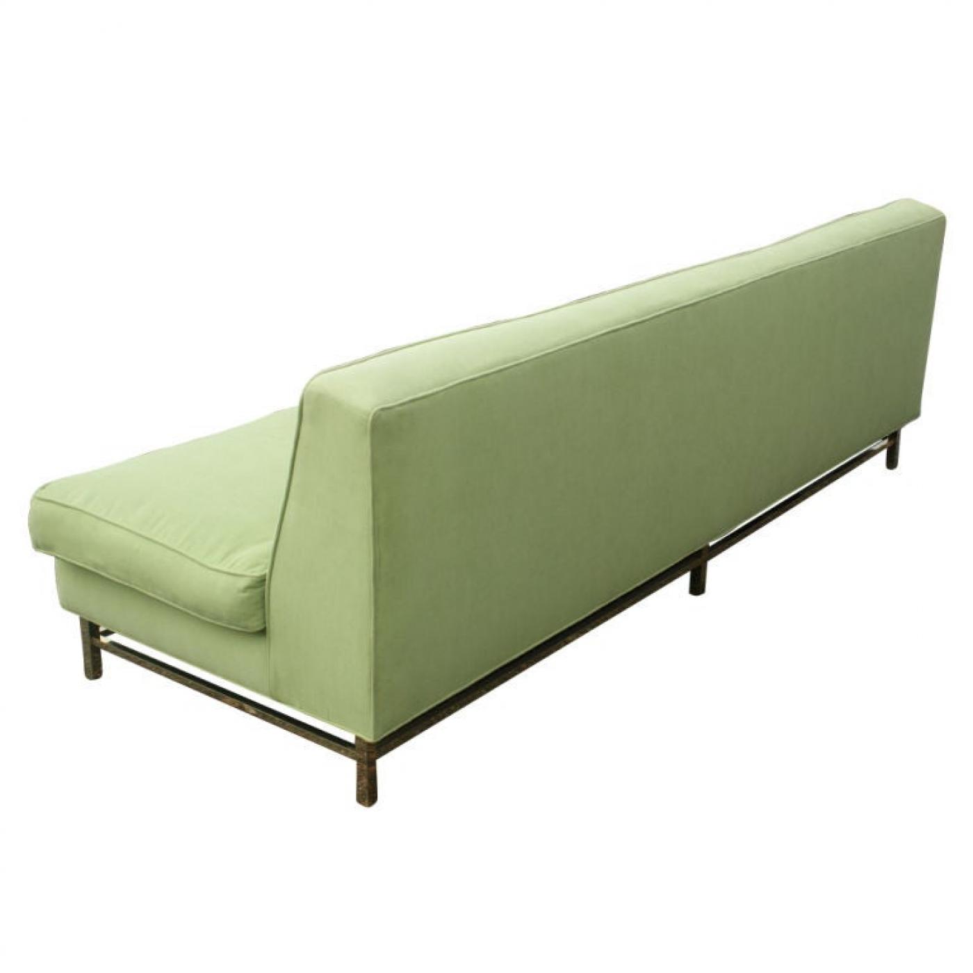 Harvey Probber - Harvey Probber Bronze Base Sofa