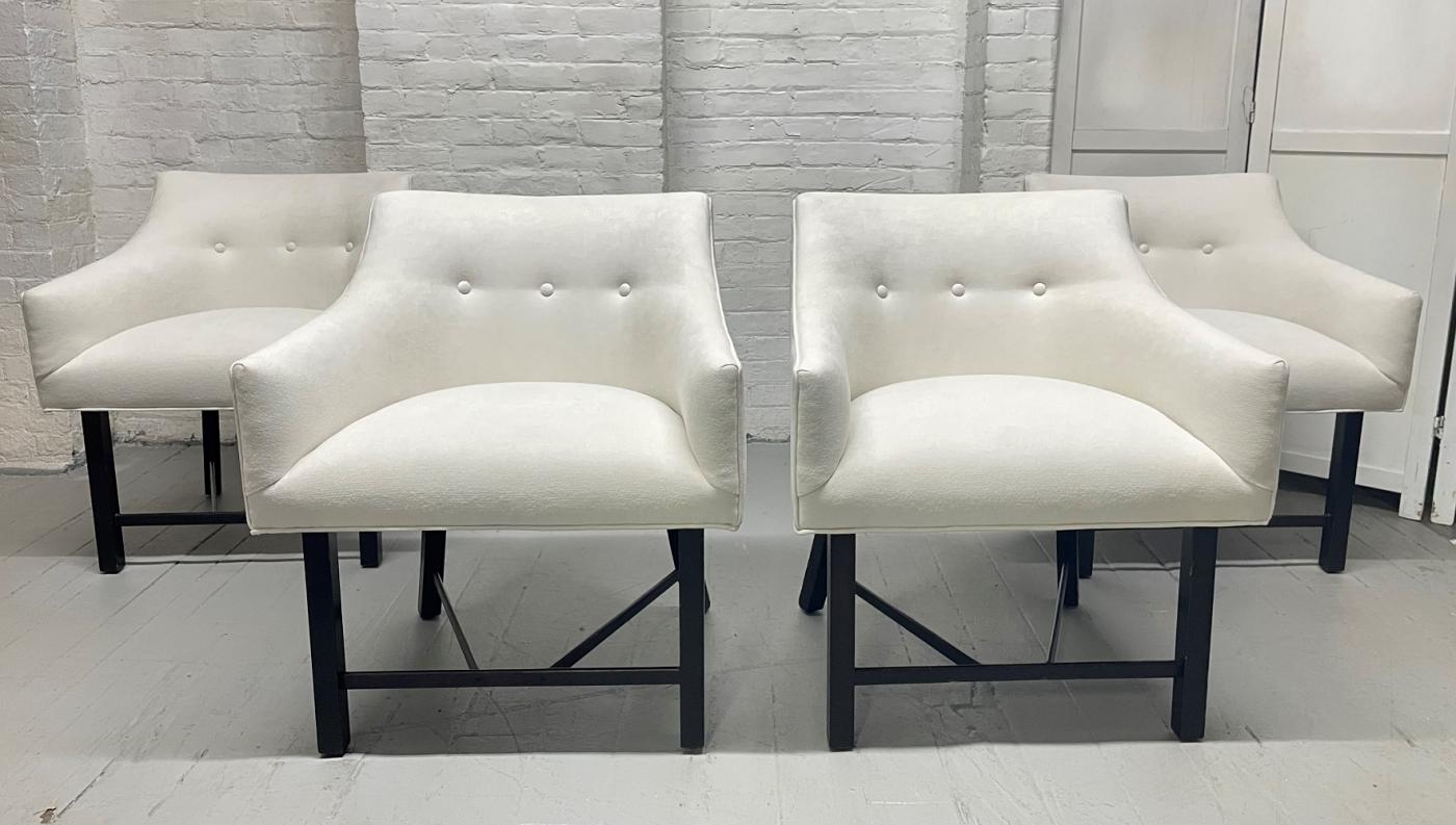 Harvey Probber - Set of Four Harvey Probber Lounge Chairs