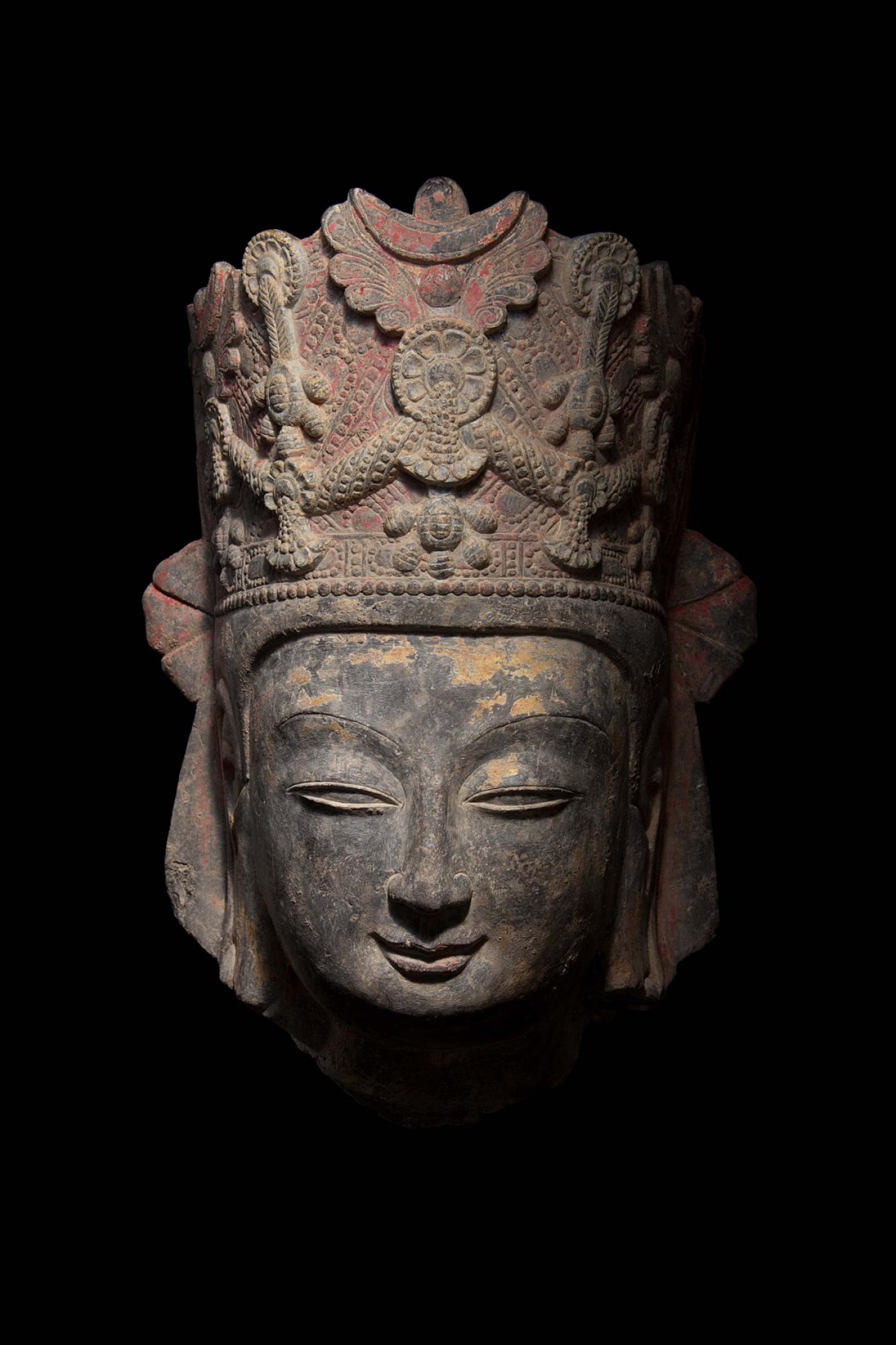 Head of Bodhisattva, Sui Dynasty