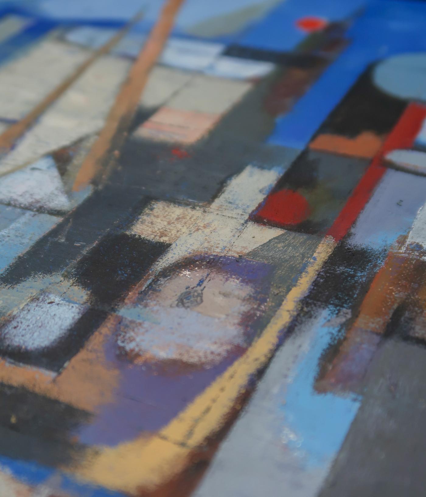 Helge Ernst - Helge Ernst, "Opstilling", 1985 O/C, Denmark