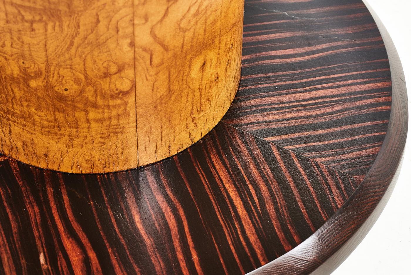 Henredon Furniture - Henredon Burlwood Rosewood Dining Table, 1970