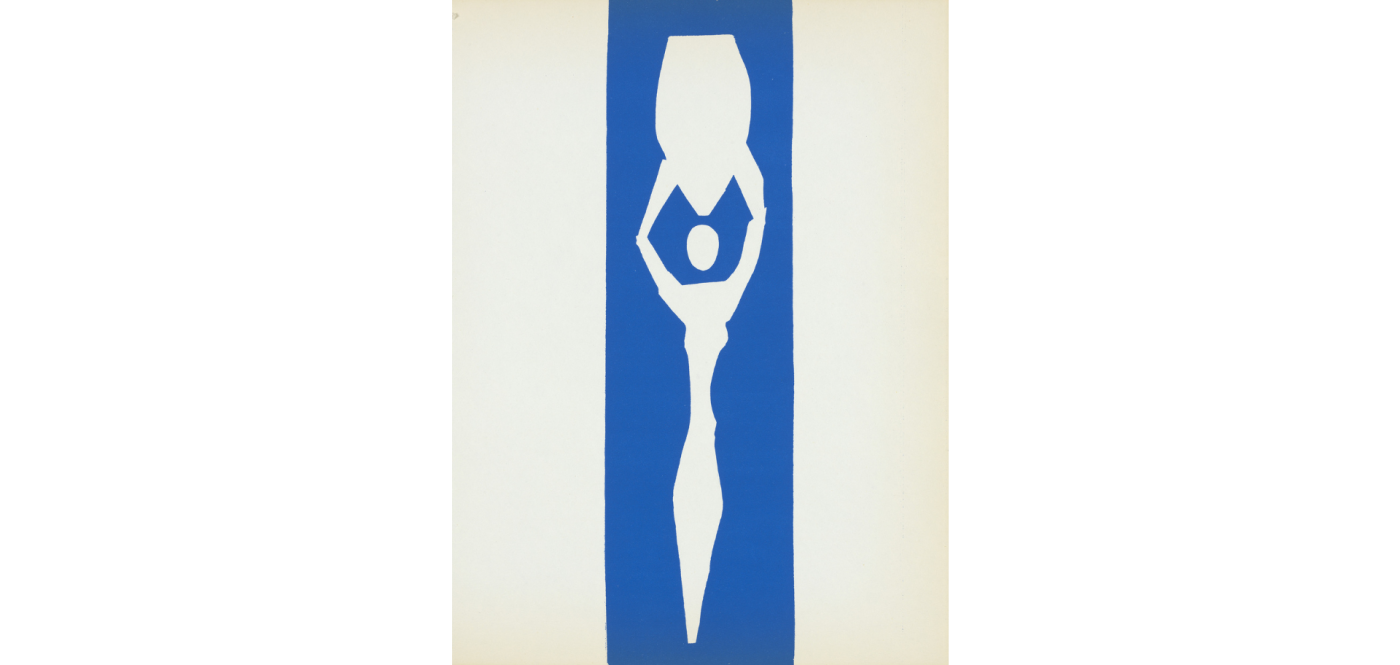 Henri Matisse - Nu Bleu II, 1954